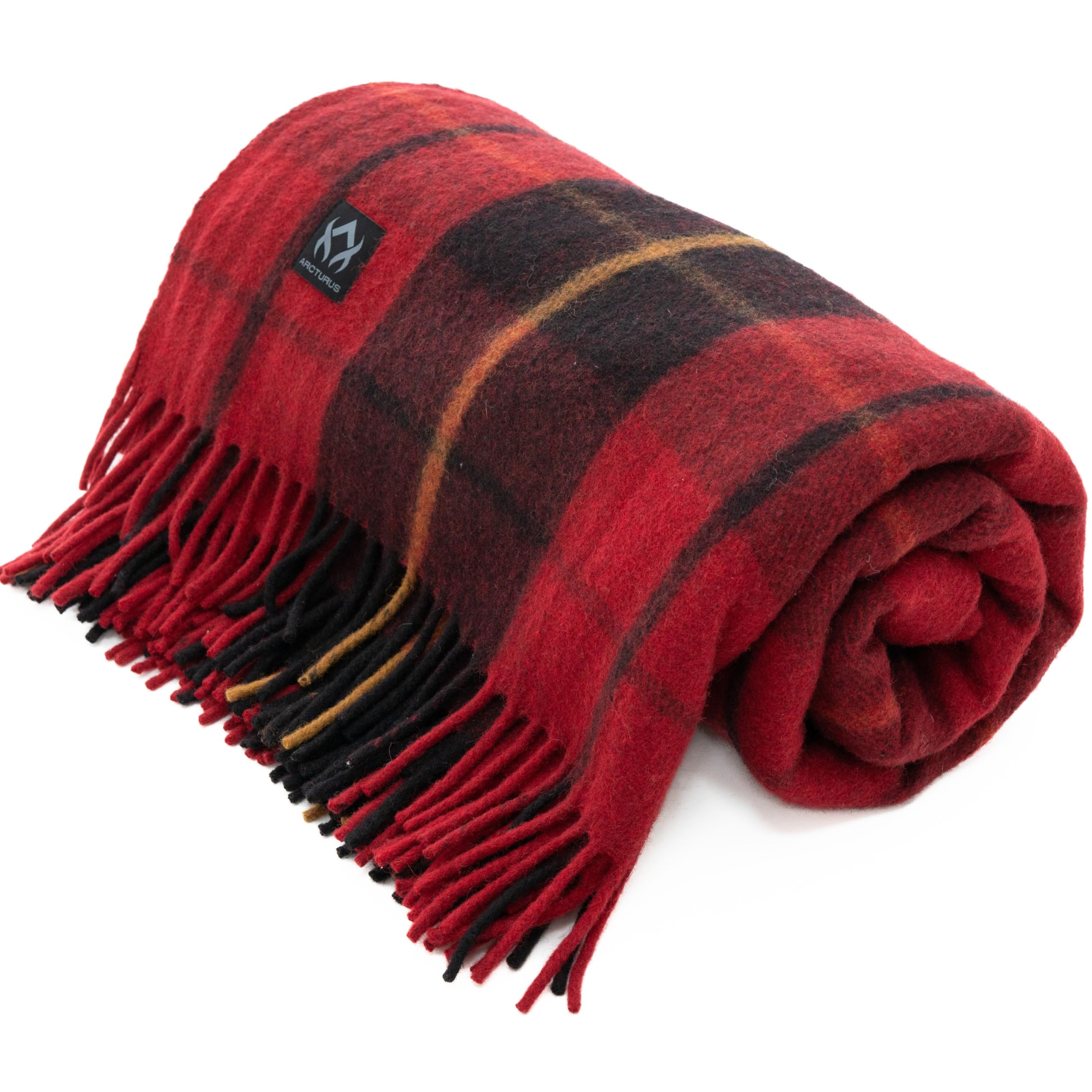 Amazon.com: Arcturus Wool Blanket Throw - 50in x 60in - Clan Wallace ...