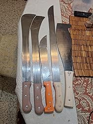 Amazon.com: Surplus Colombian Military Assorted Machete Knives, 5 Pack ...