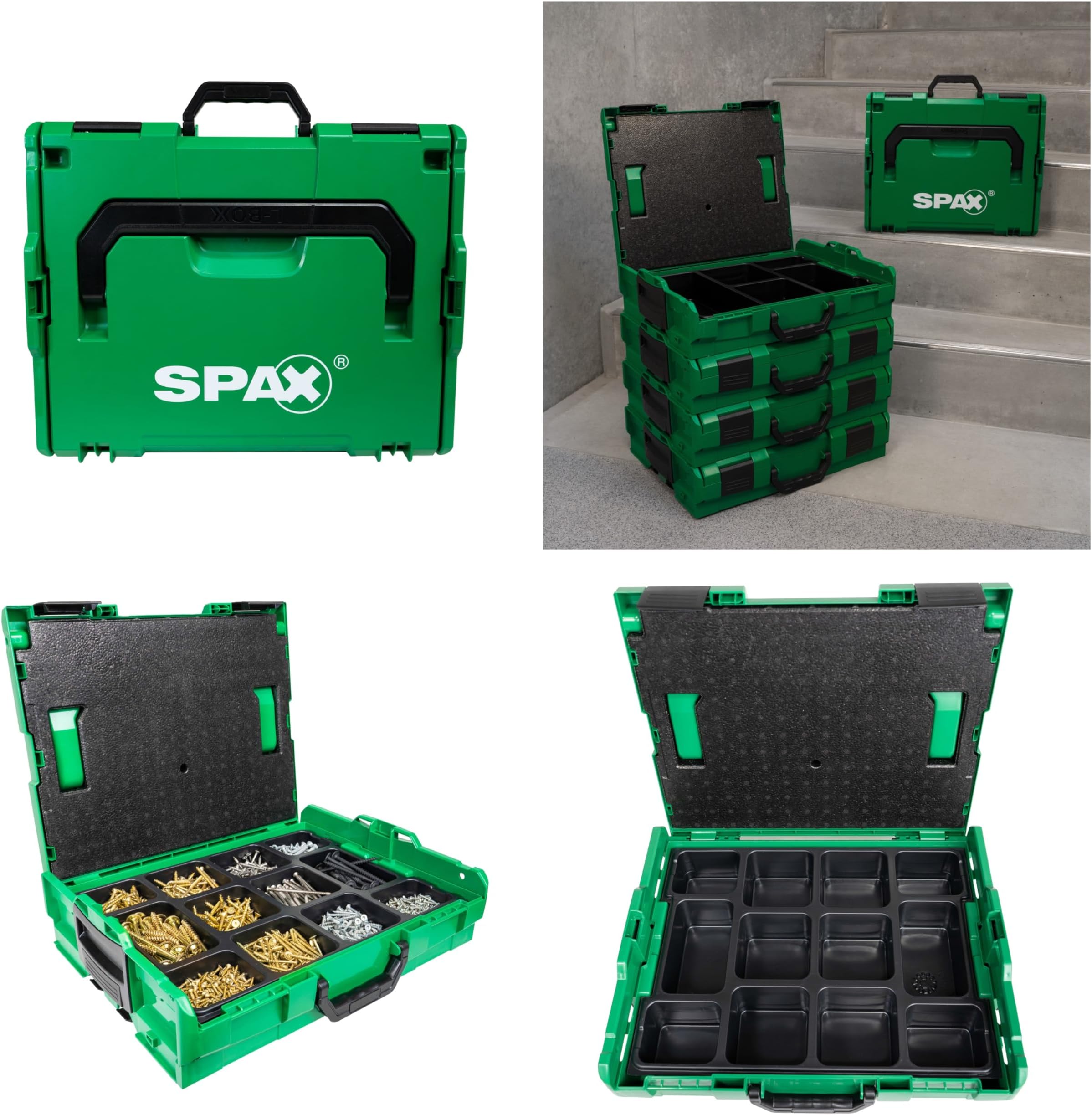 SPAX Assortment Box for Tool and Screw Case Organizer Sorting Kit ...