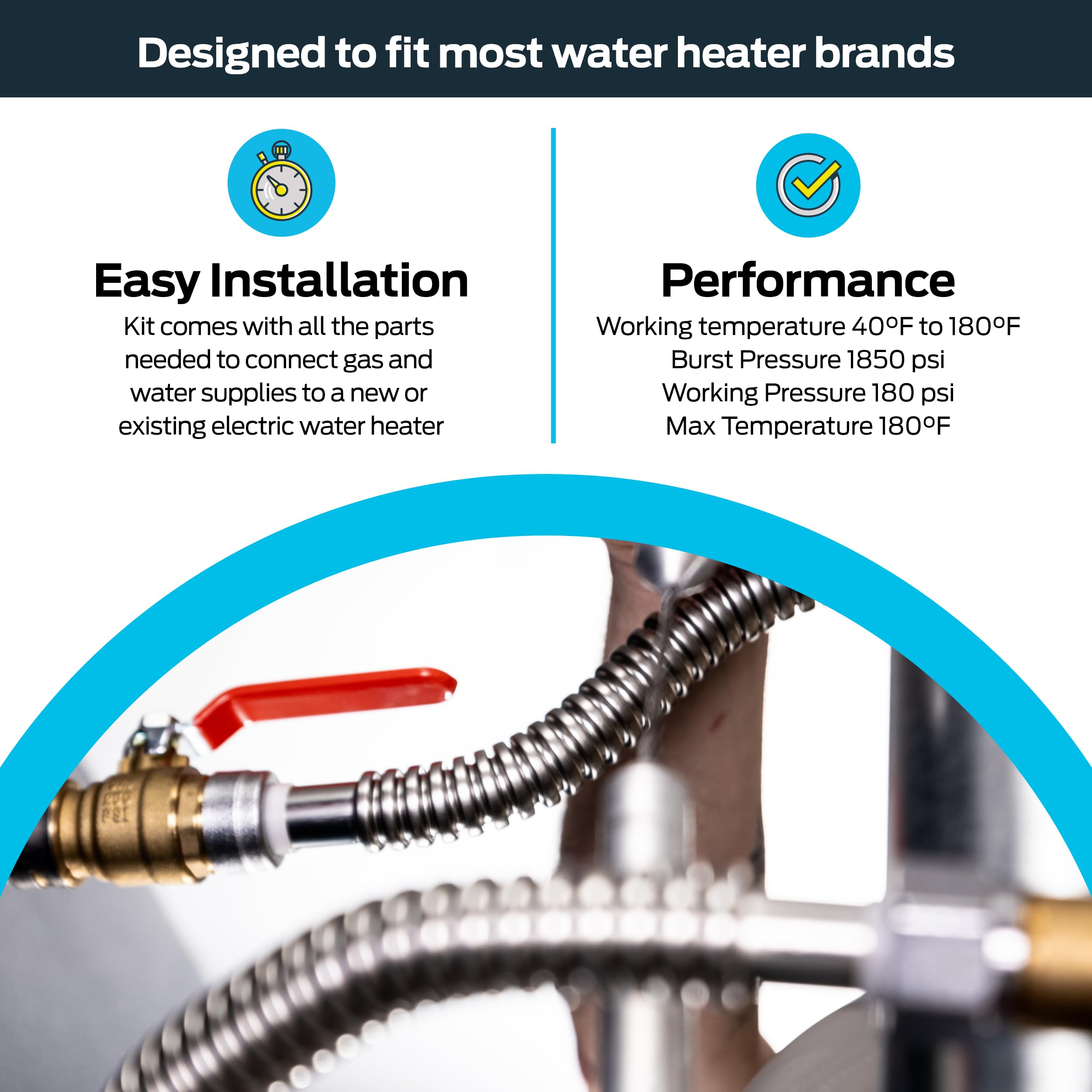 Hot Water Tank Installation Kits