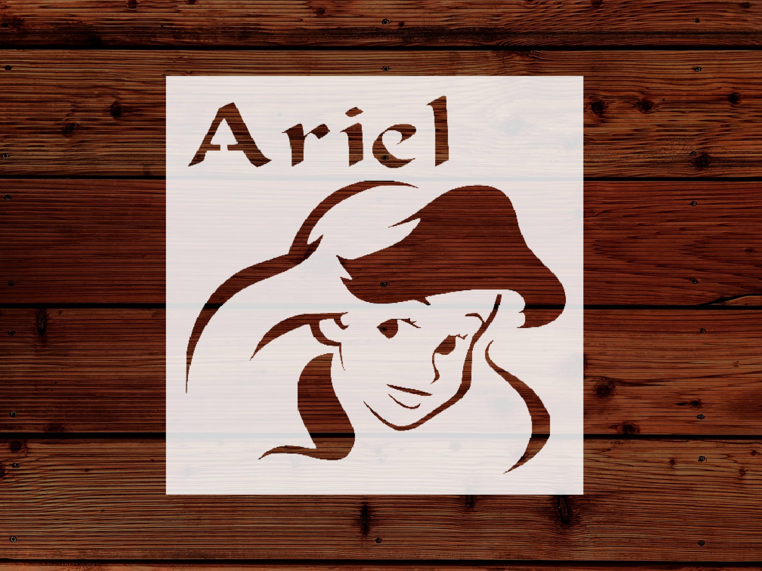 Stencil Di Ariel Tatuagem Da Pequena Sereia Por Letícia