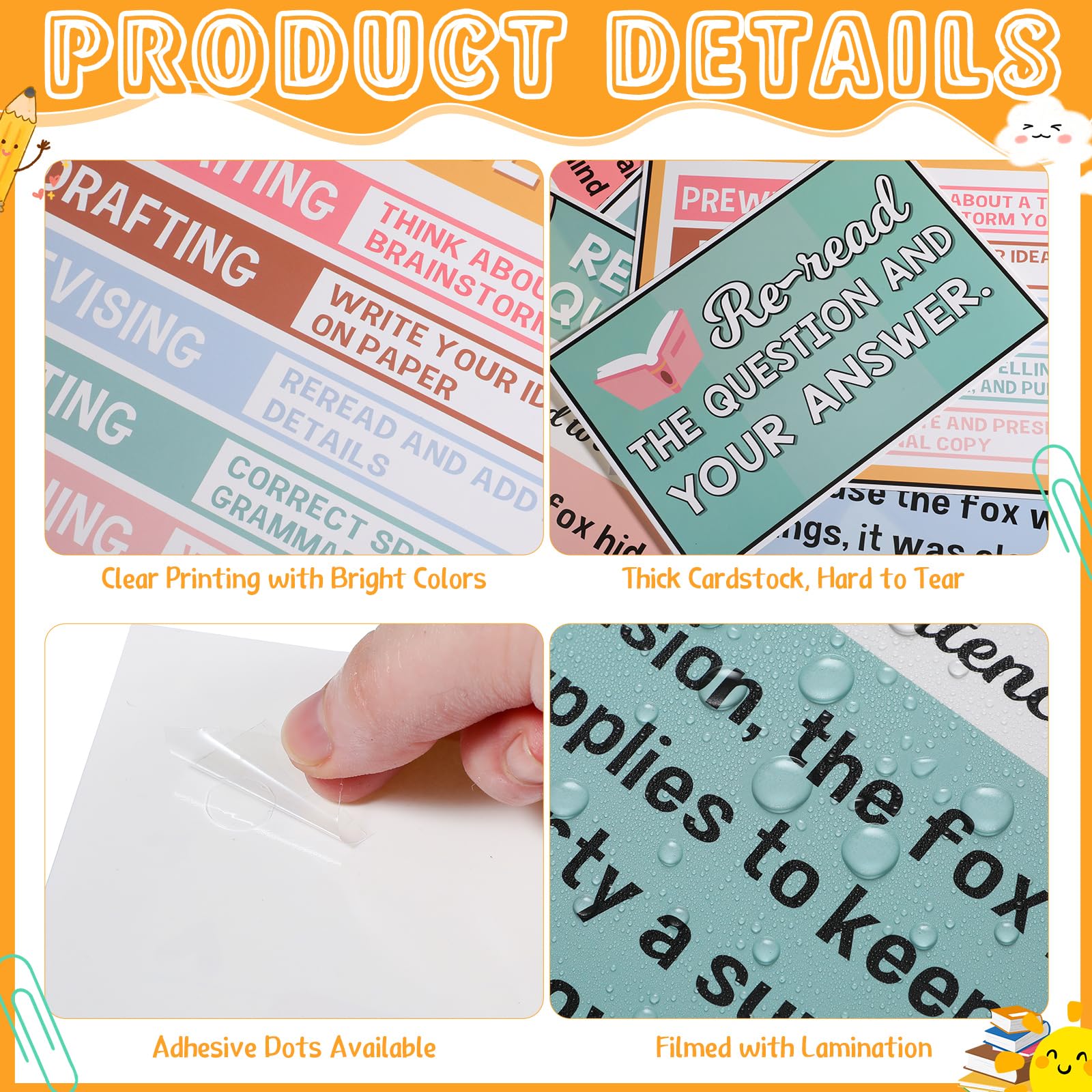 Snapklik.com : Pasimy Races Writing Strategy Bulletin Board Set Writing ...