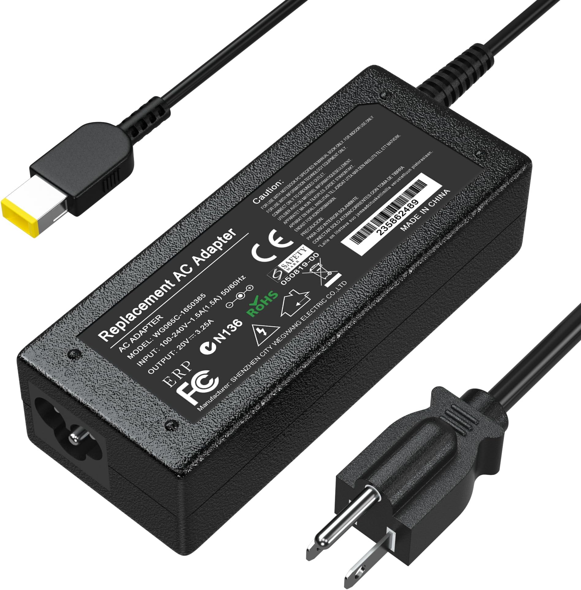 Amazon.com: AC Adapter Charger for Lenovo Thinkpad 11e, Yoga 11e ...