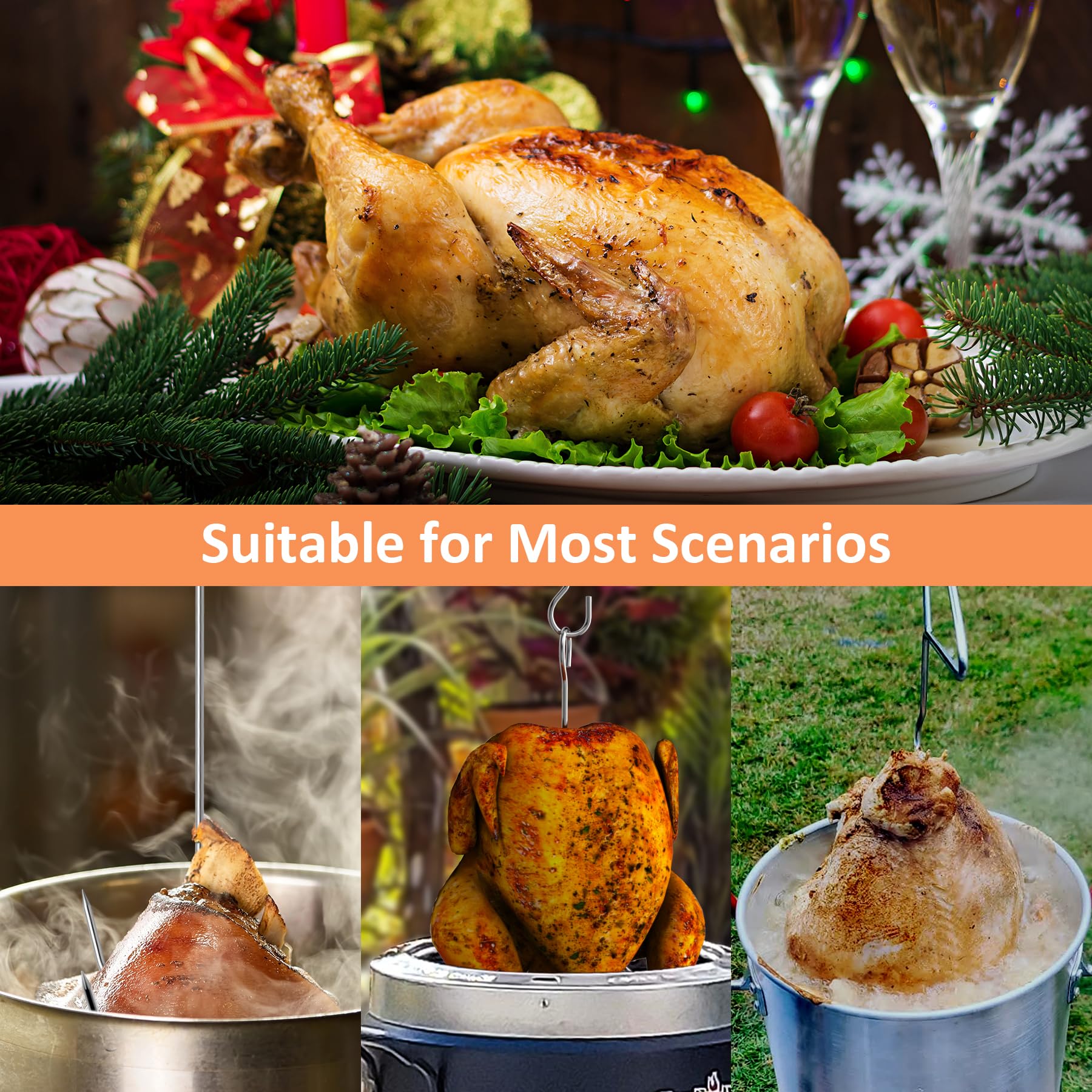 Snapklik.com : AJinTeby Turkey Fryer Accessories, Turkey Deep Fryer ...