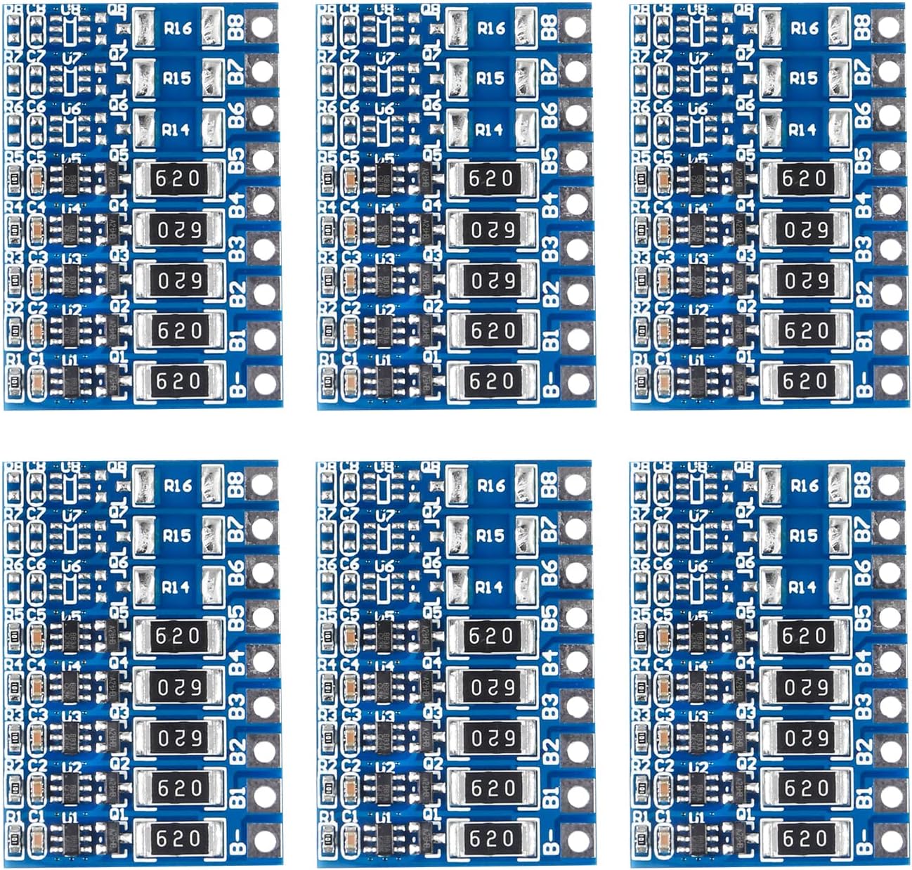 Amazon.com: Alinan 6pcs 5S 21V 4.2V Li-ion Balancer Board 18650 Li-ion ...