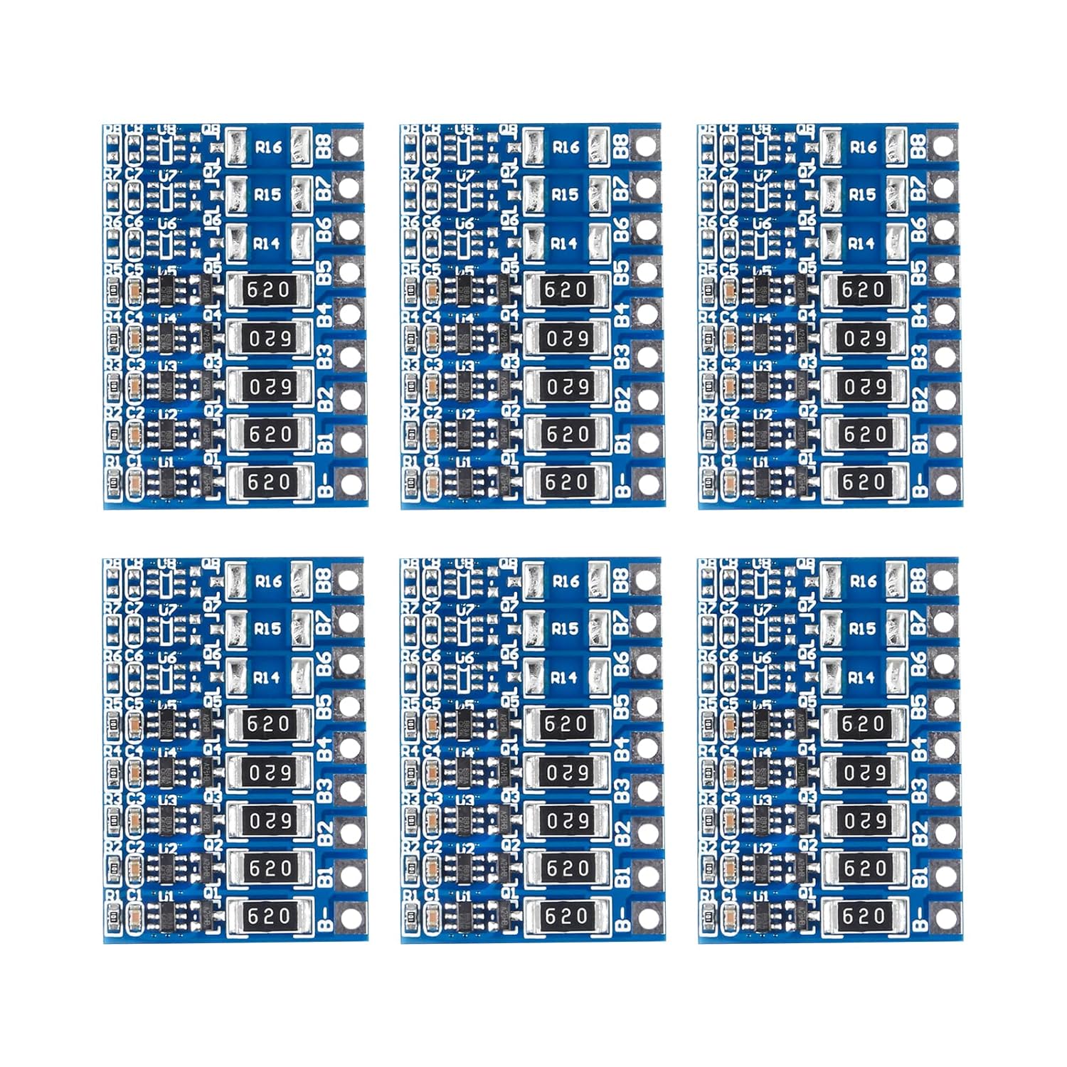 Amazon.com: Alinan 6pcs 5S 21V 4.2V Li-ion Balancer Board 18650 Li-ion ...