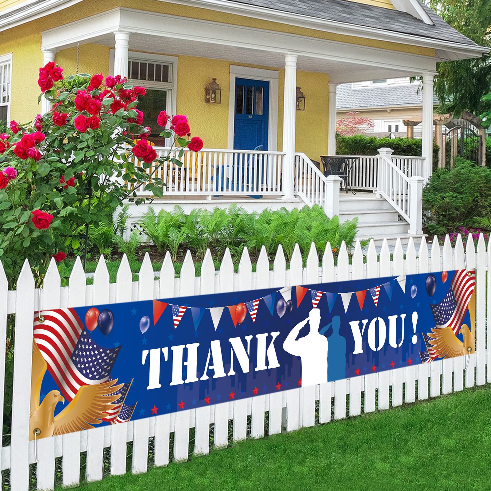 Memorial Day Thank You Banner