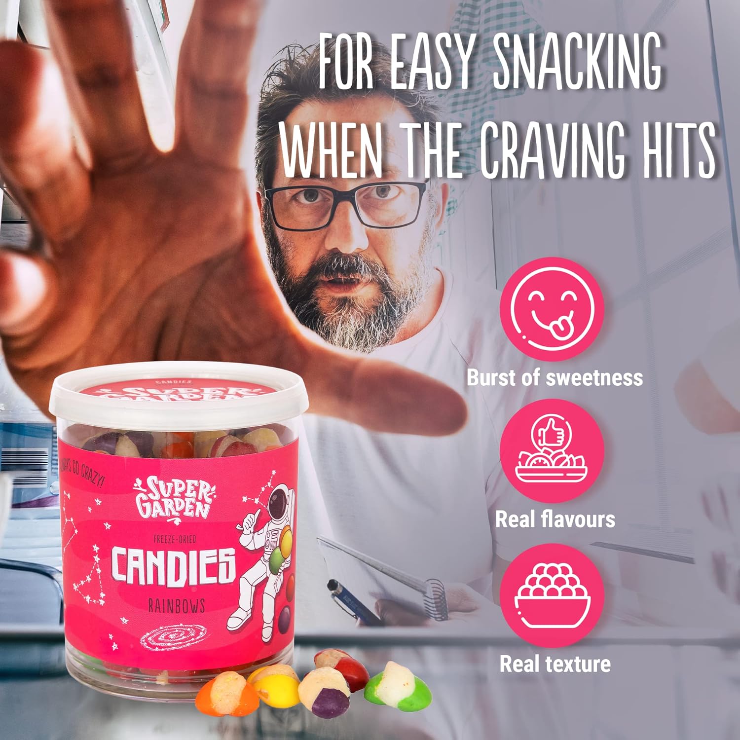 Buy Freeze Dried Rainbow Sweets - Freeze-Dried Candy - Astronaut Foods ...