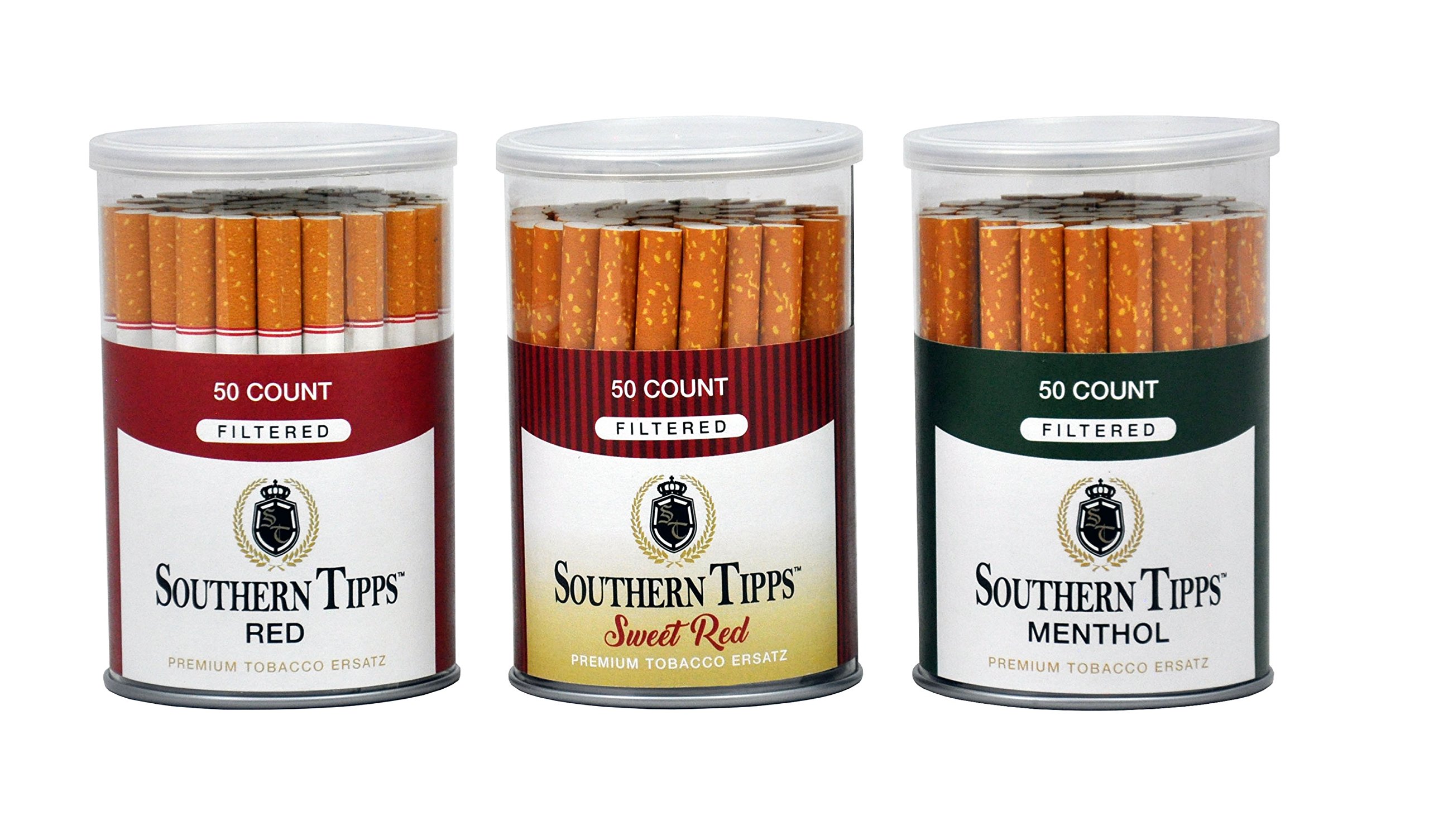 SOUTHERN TIPPS Menthol 50-Count Canister - Tobacco & Nicotine Free ...
