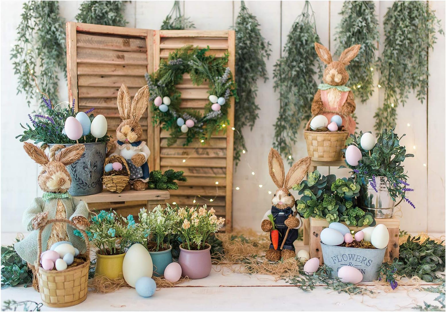Amazon.com: Baocicco 7x5ft Happy Easter Backdrops for Photography ...