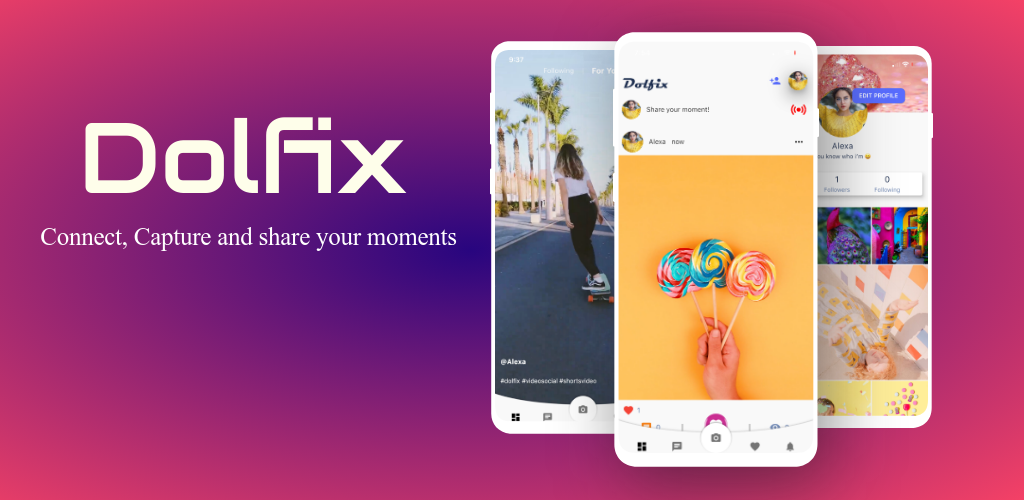 Dolfix | Photo and Video Social App - App on Amazon Appstore