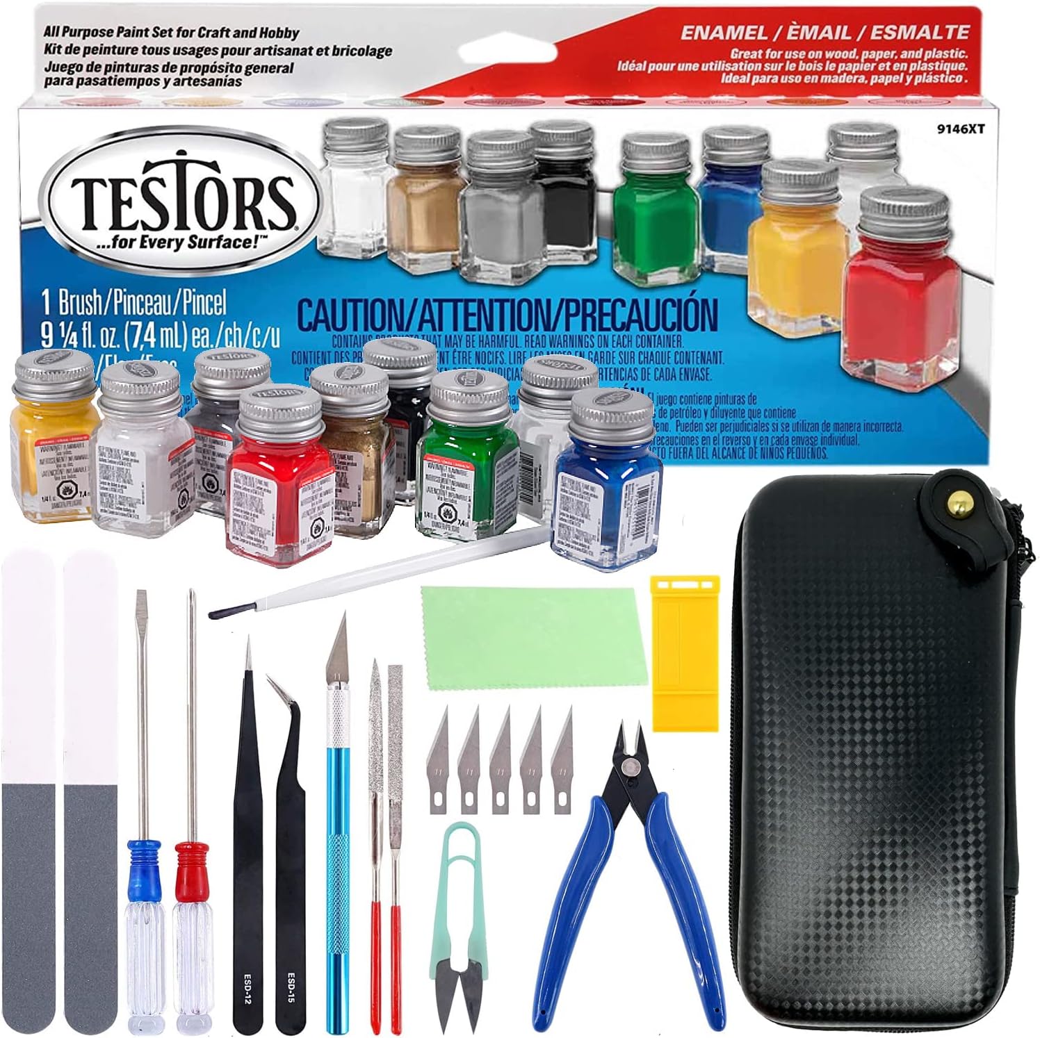 Amazon.com: Testors Enamel Paint Kit, 27 Piece Set, Multicolor : Arts ...
