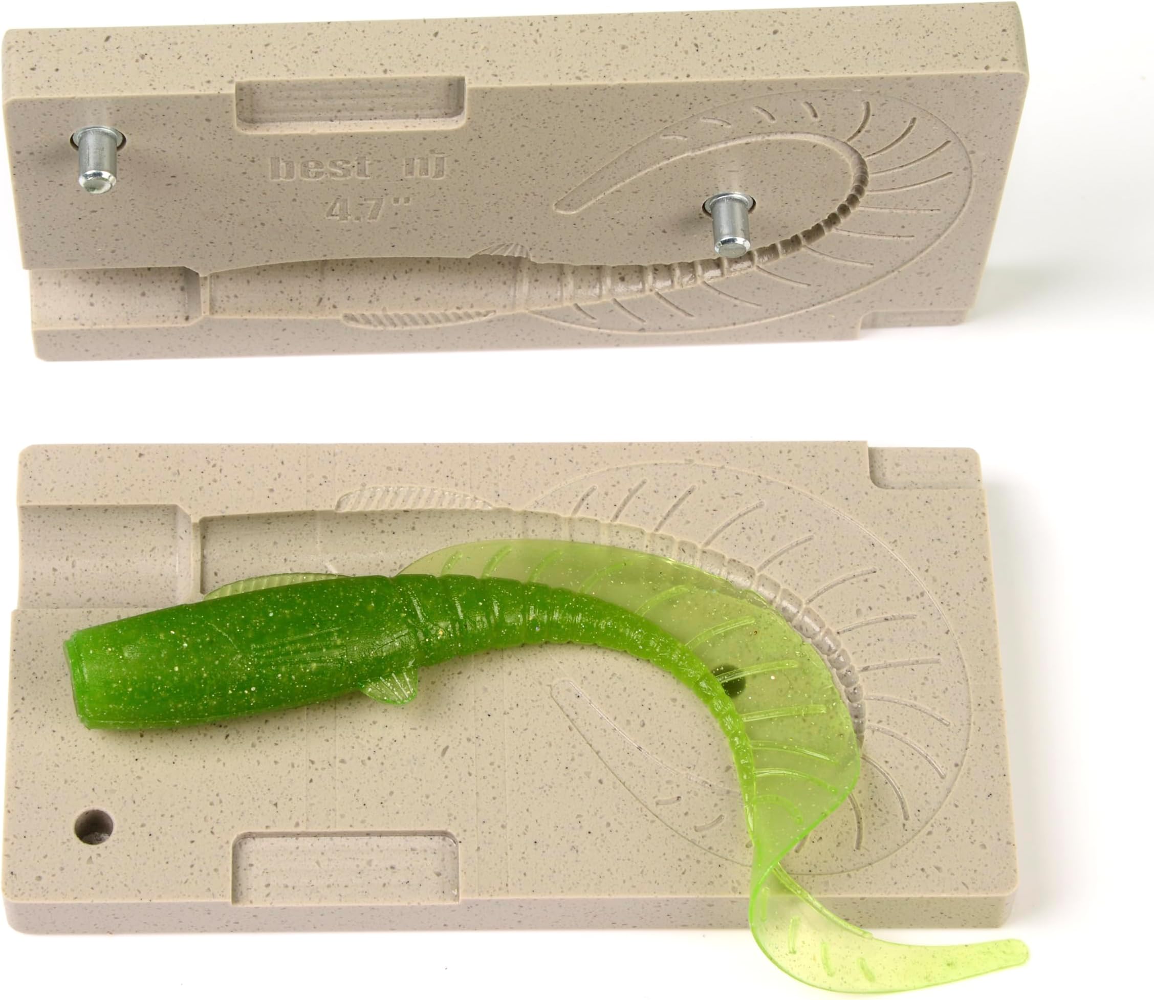Amazon.com: Soft Plastiс Mold Lure Making Injection Molds Fishing Lures ...