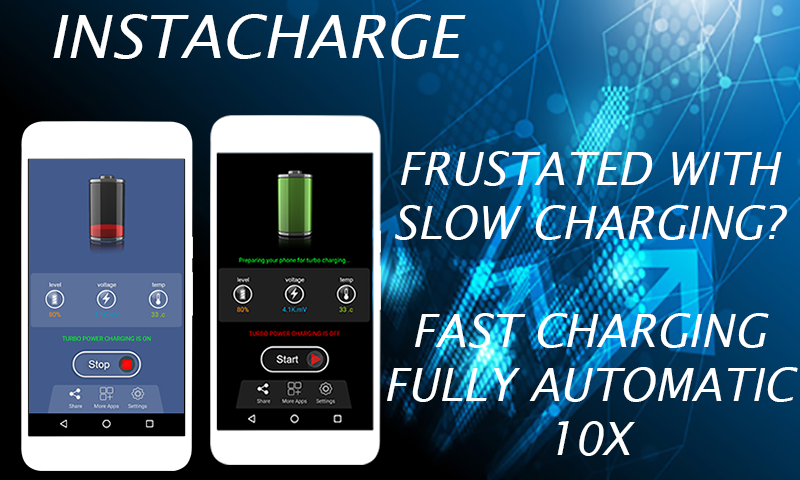 Instacharge: Automatic Smart & Fast Charging 10X, Battery Booster & RAM ...