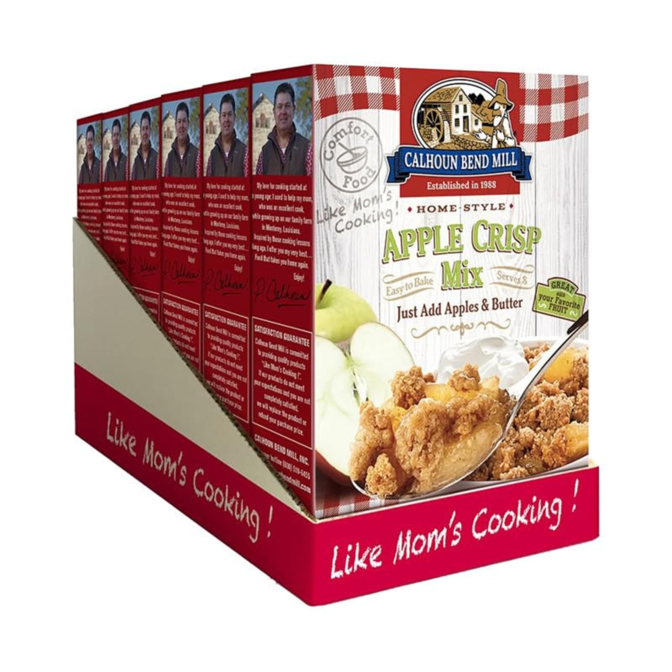 Amazon.com : Calhoun Bend Mill Apple Crisp Mix Easy Fall Dessert ...