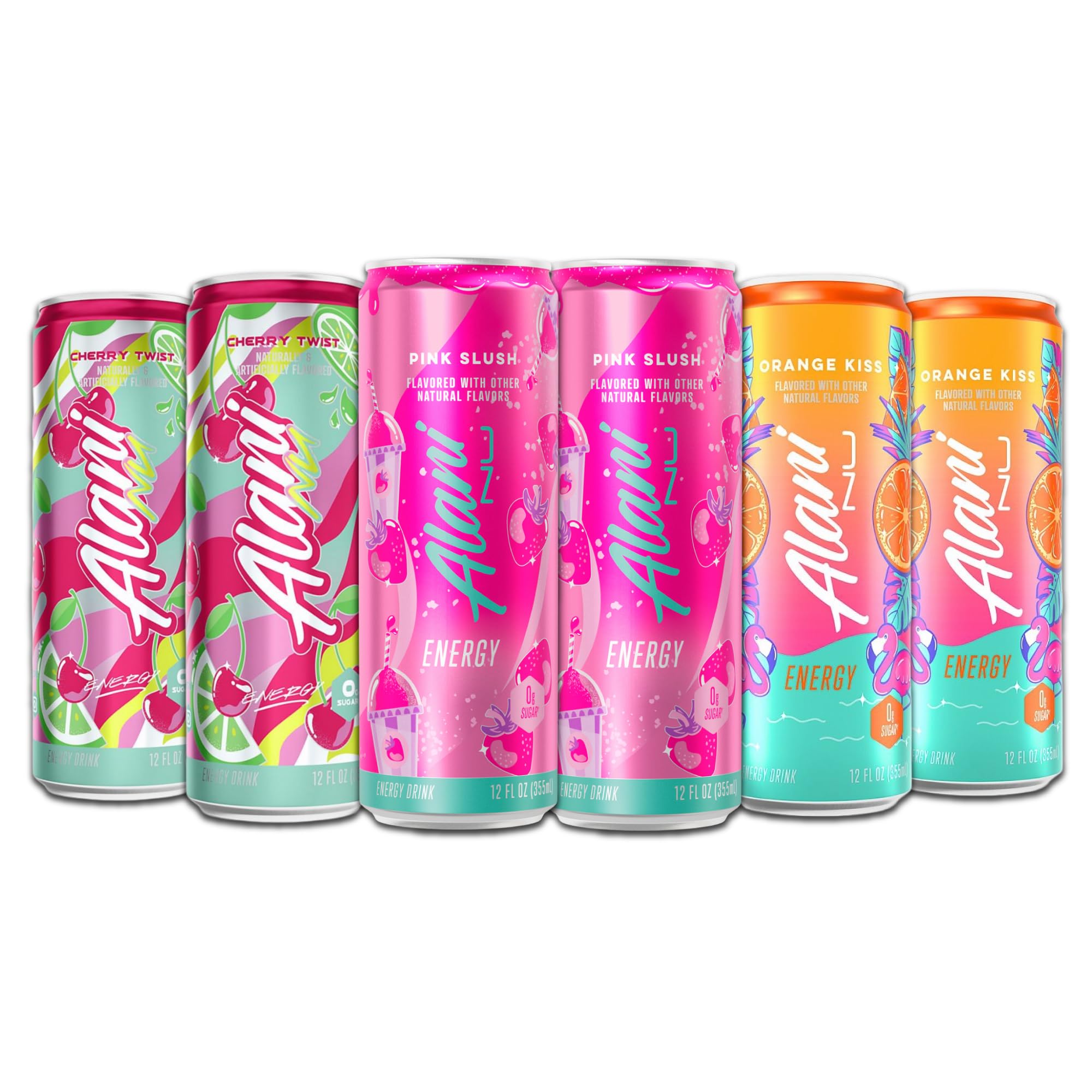 Amazon.com : New Alani Sugar Free Energy Drinks Variety Pack, Low ...