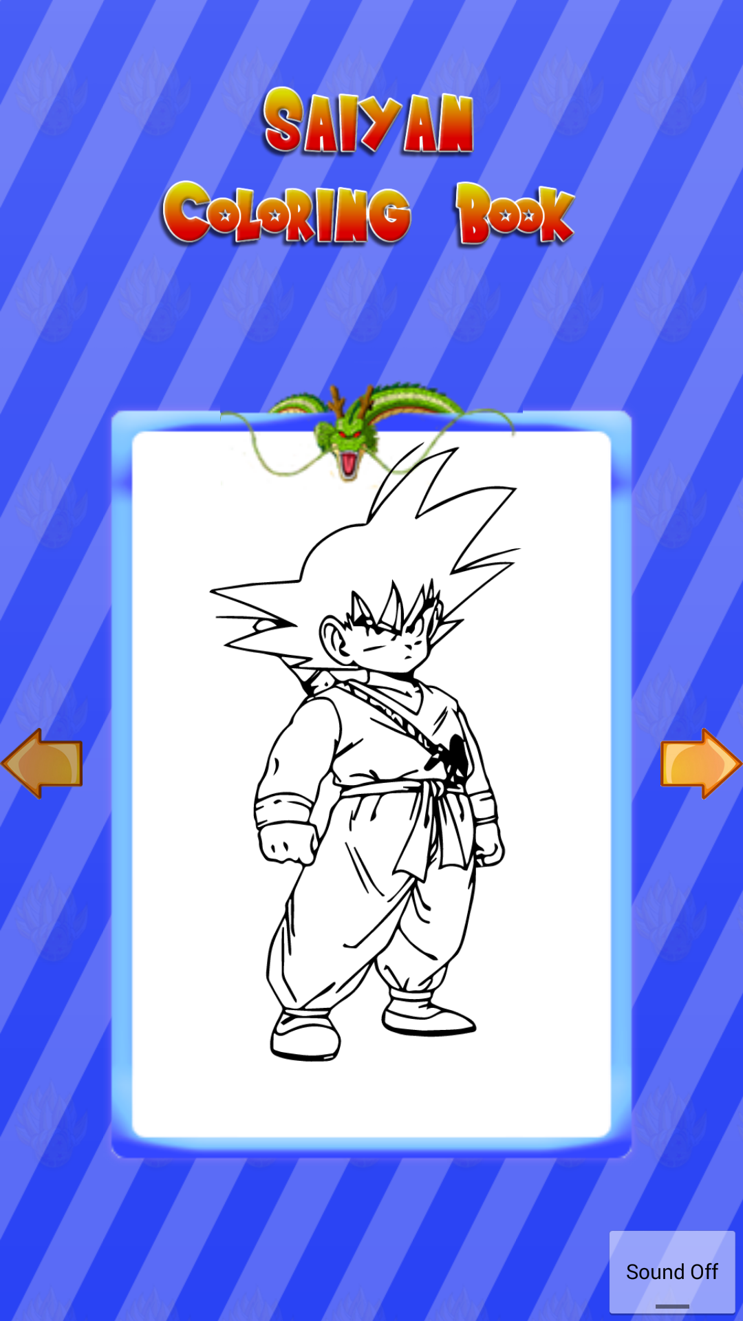 Saiyan Coloring Book - App on Amazon Appstore