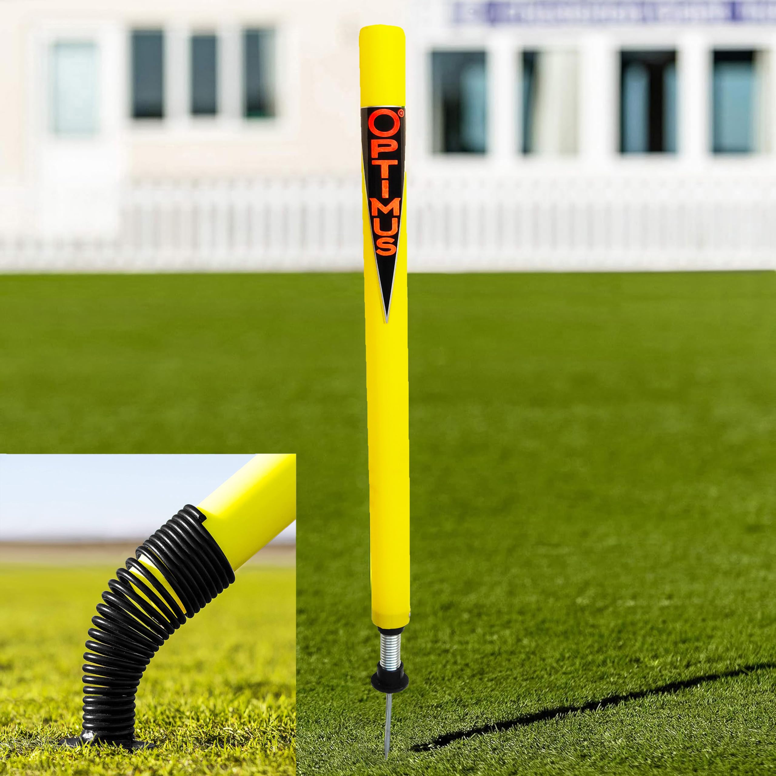 Buy Optimus® Cricket Plastic Target Stump Wicket (1 Pc) Flexible Steel ...