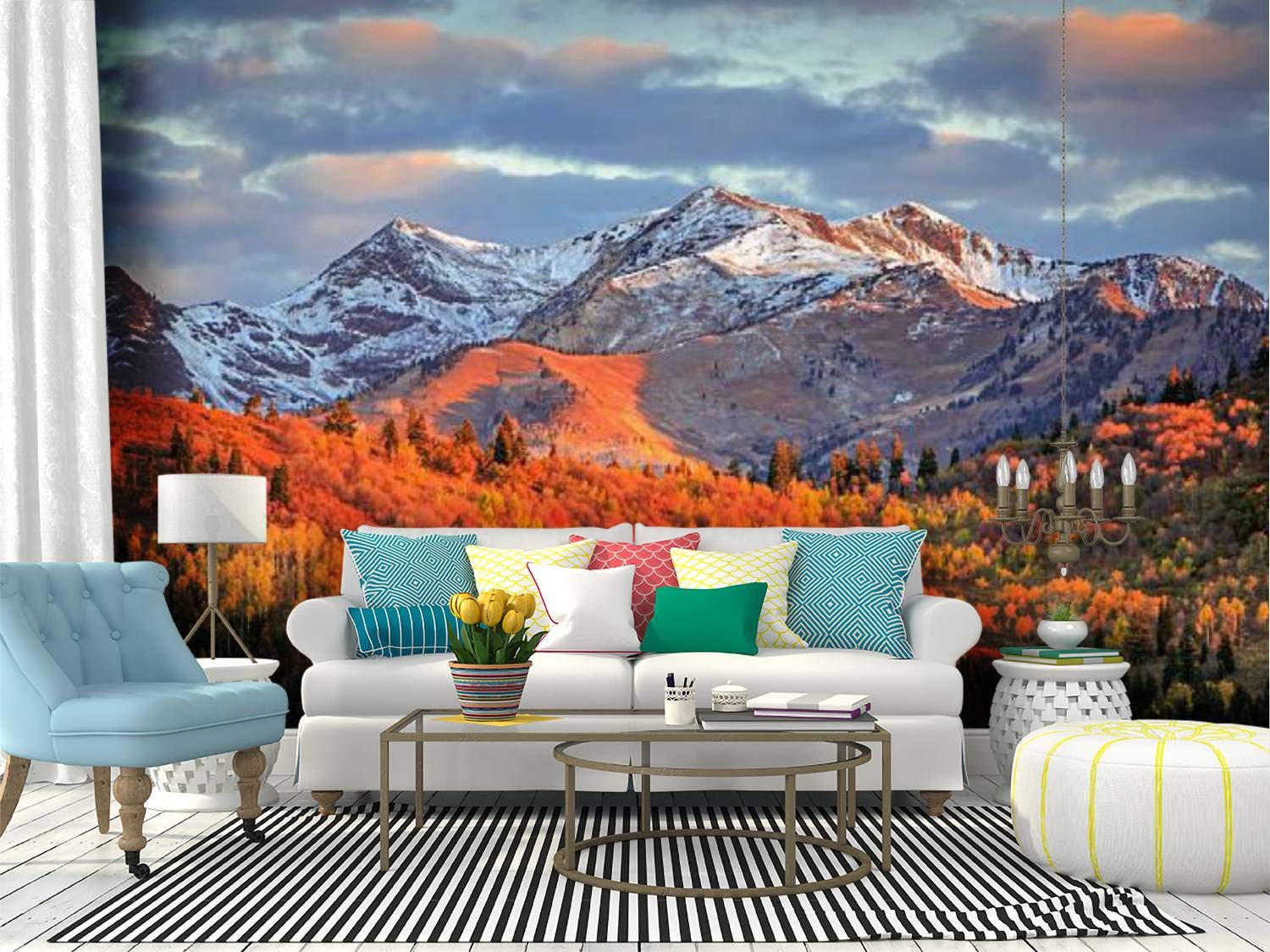 Wasatch Mountain Peaks Wallpaper