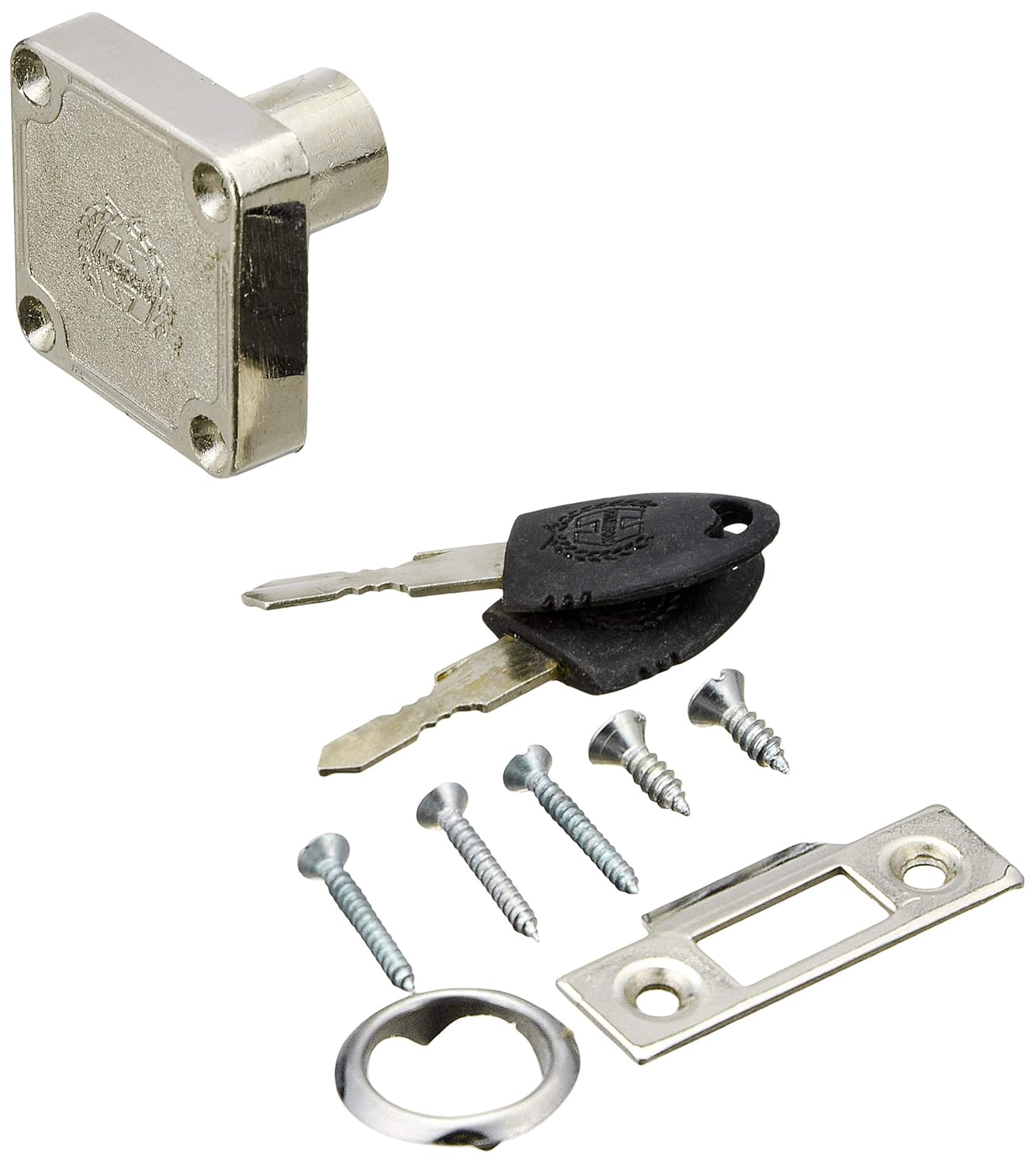 Harrison H-0613 Iron Seven Pin Auto Latch Lock Set (Silver) : Amazon.in ...