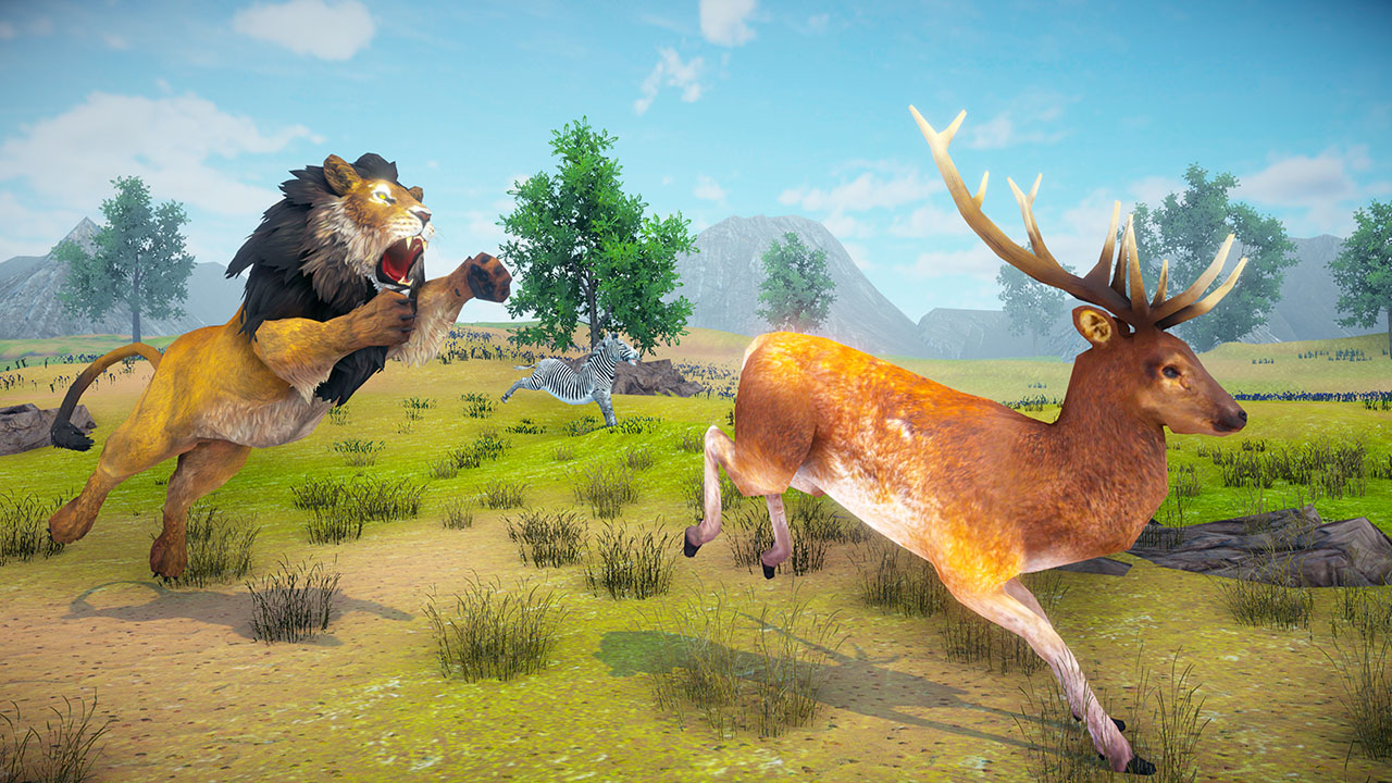 Jungle King Lion Attack Simulator: Animal Survival Game 3D - App on ...