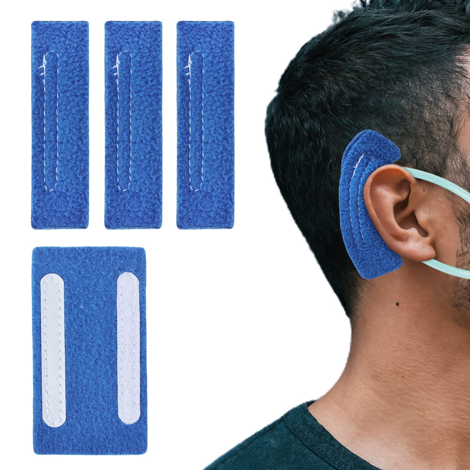 Buy AIEX 4pcs Cushion Tubing, Nasal Cannula Ear Cushions Foam Ear ...