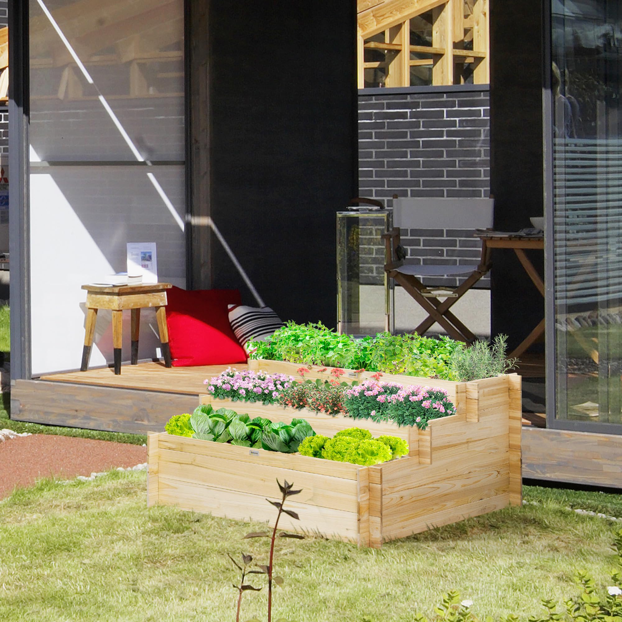 Building Grow Boxes For Vegetables DIY Gardening Kit | 3 In 1 DIY