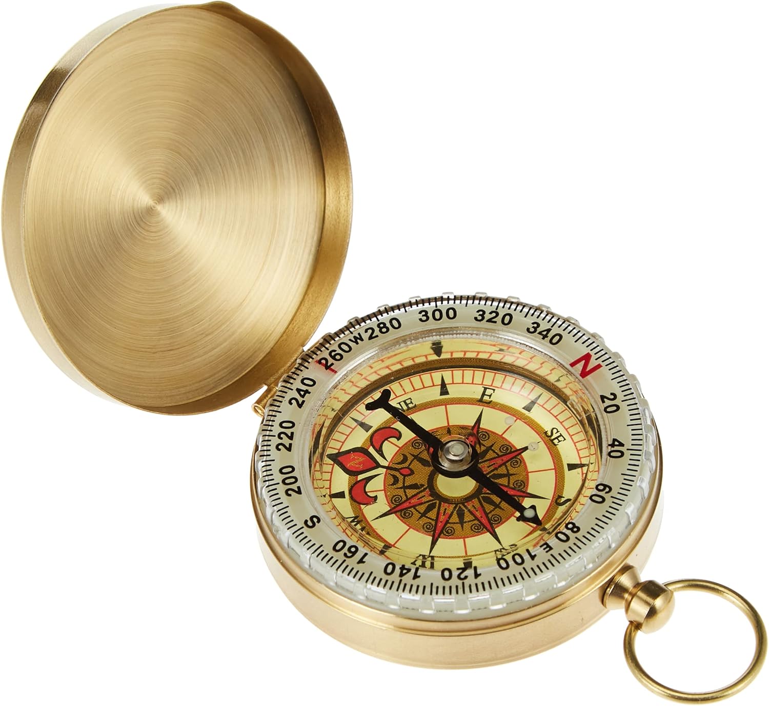 Pure Copper Multi-function Compass Emergency Tactical Survival ...