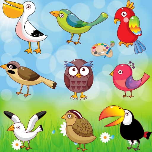 Coloring Book for Toddlers: Birds ! - App on Amazon Appstore