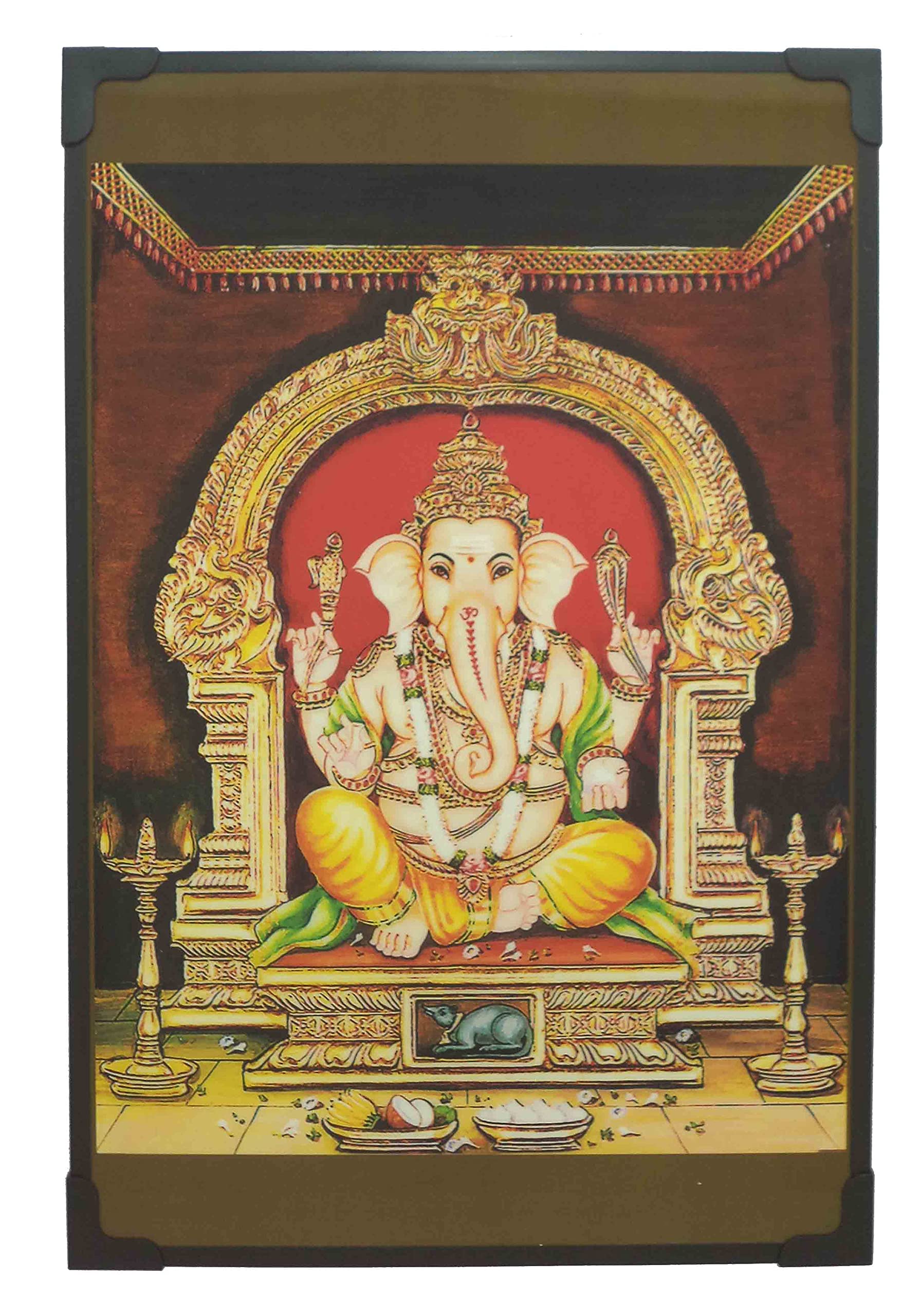 Lord Ganesha Photo Beading Frame 30 5 Cm X 20 | Desertcart INDIA