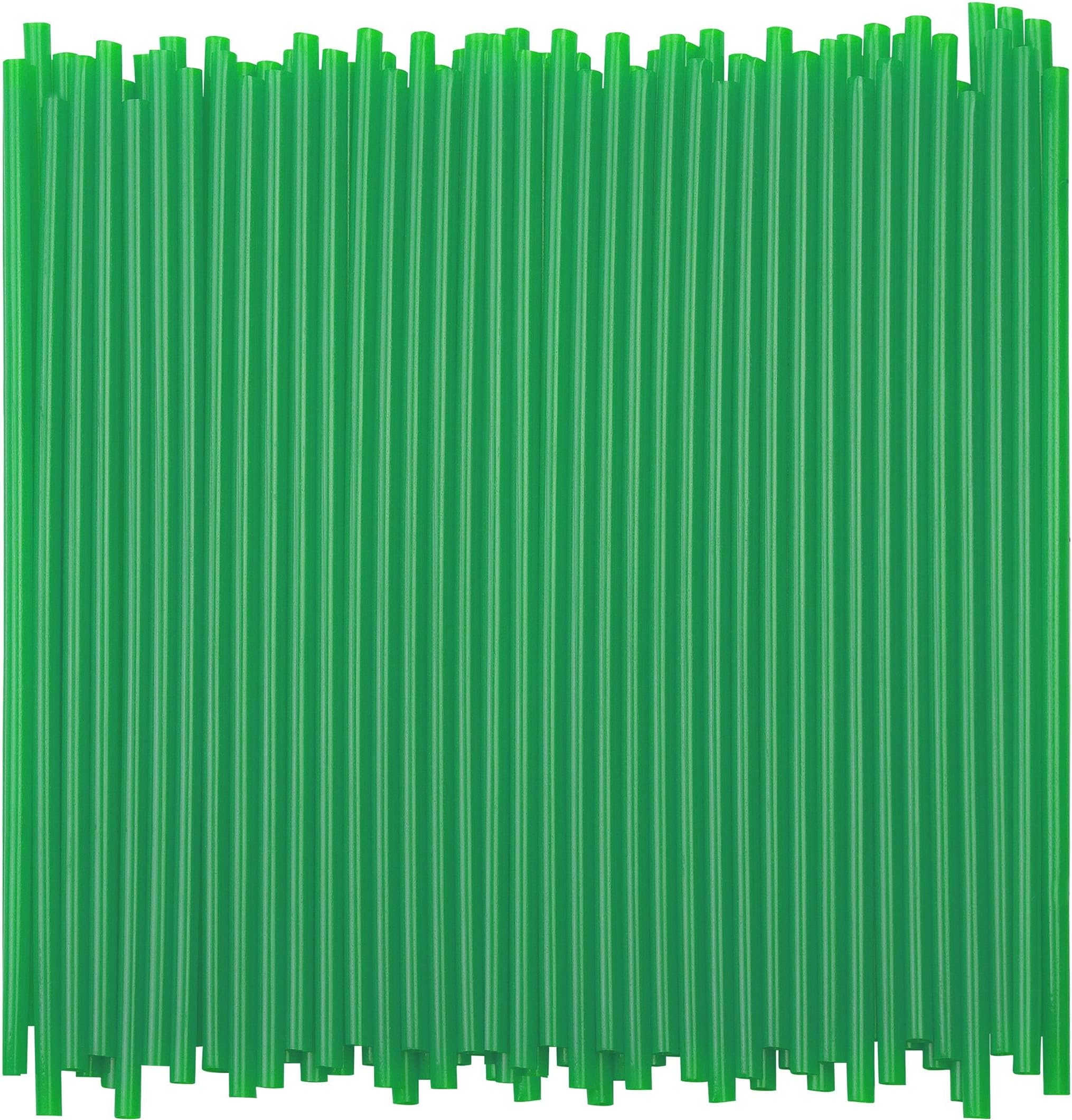 Amazon.com: Disposable Plastic Drinking Straws - Straight - 7.75" Long ...