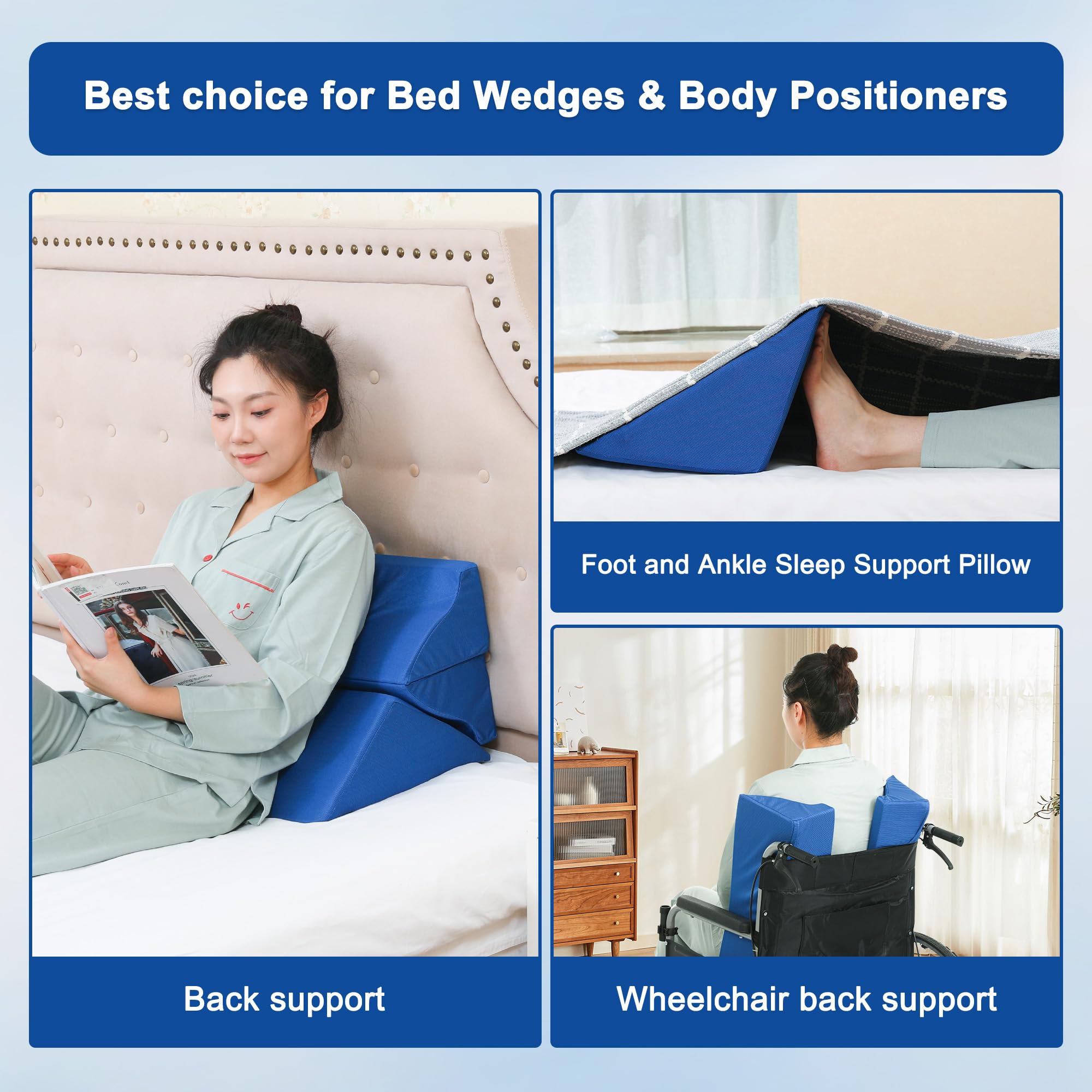 Snapklik.com : Fanwer Bed Wedges & Body Positioners