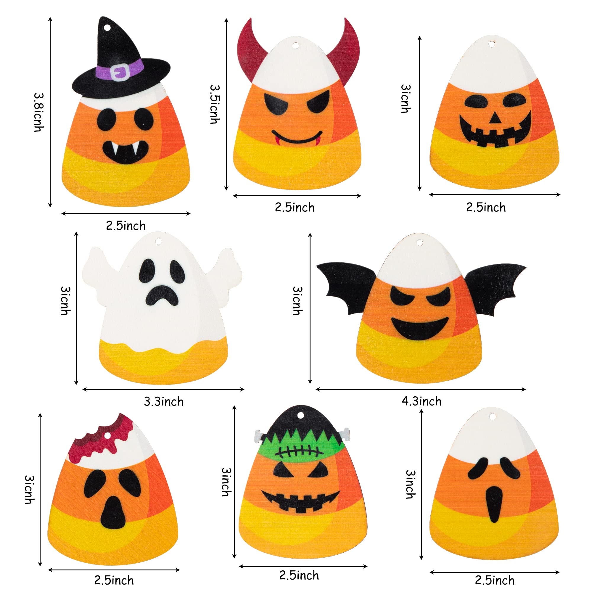 Halloween Candy Corn Clipart