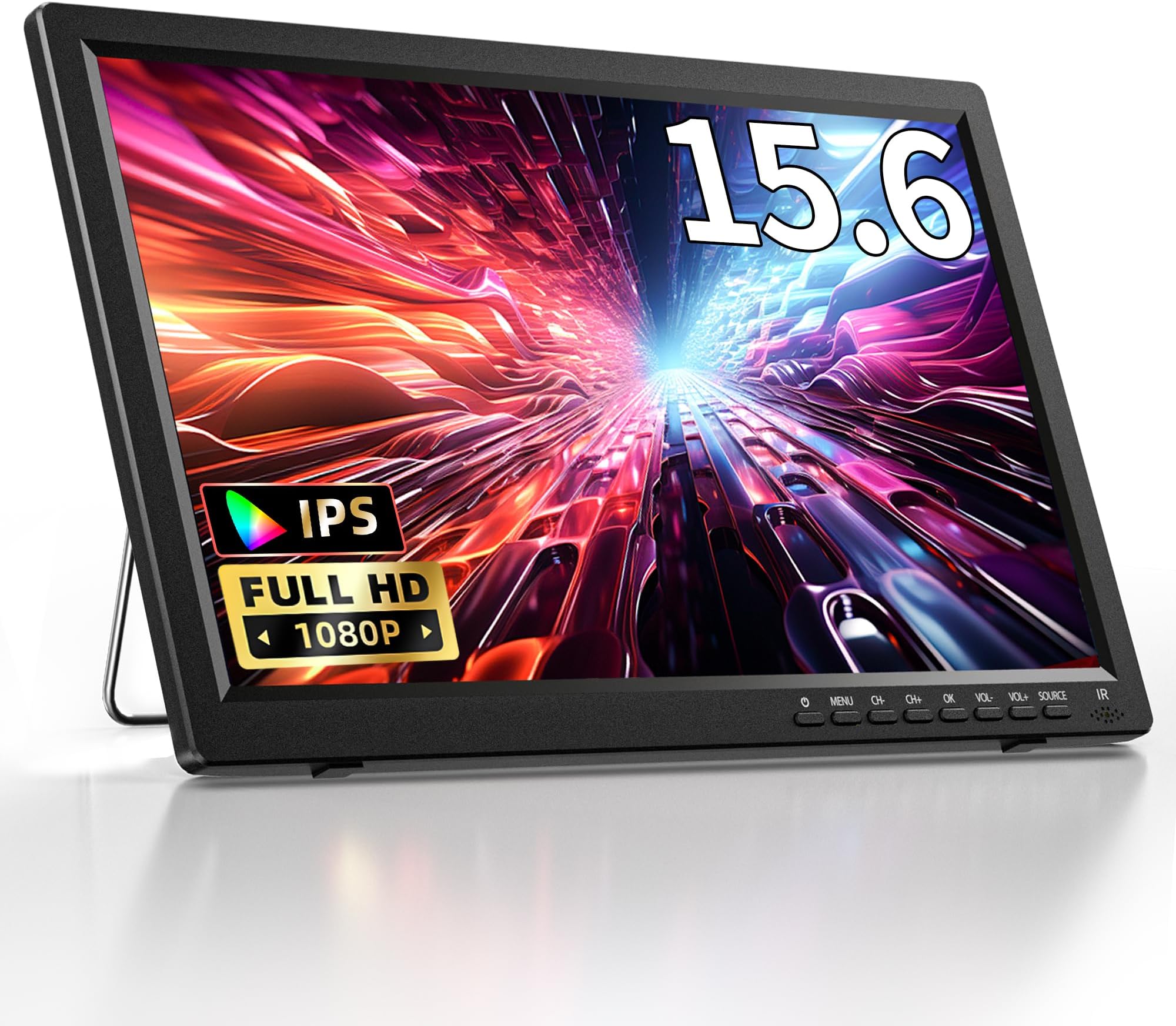 Amazon.com: Desobry 15.6" Portable TV with ATSC Antenna & Rechargeable ...