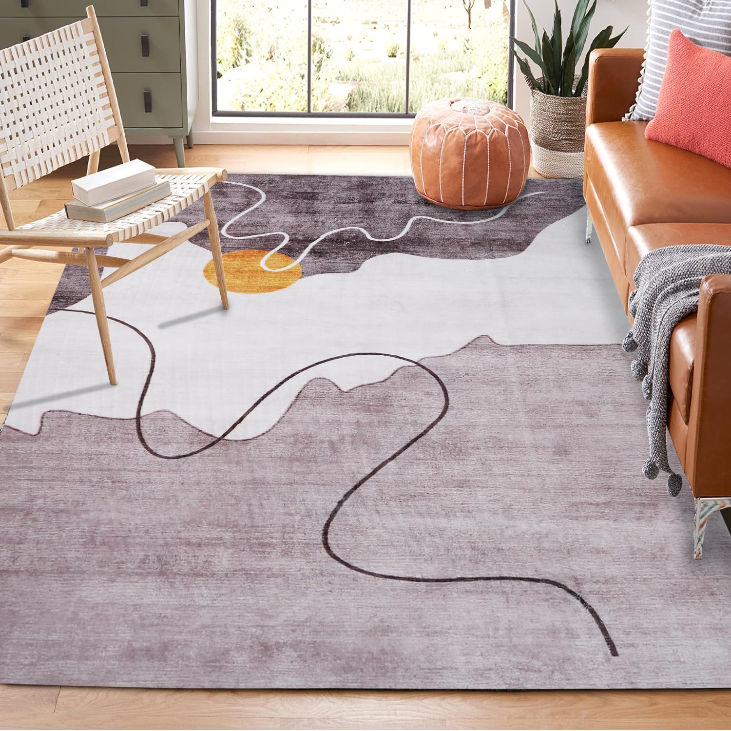 Amazon.com: 5x9 Area Rugs Washable Area Rugs for Living Room, Soft ...