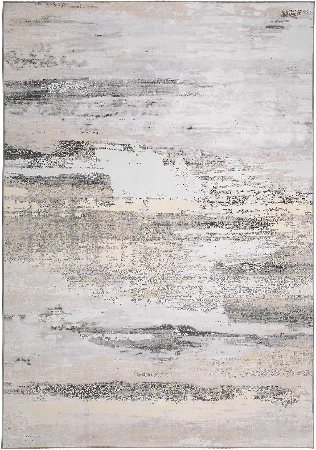 Amazon.com: LinTimes Area Rug Living Room Rugs, 8x10 Modern Abstract ...