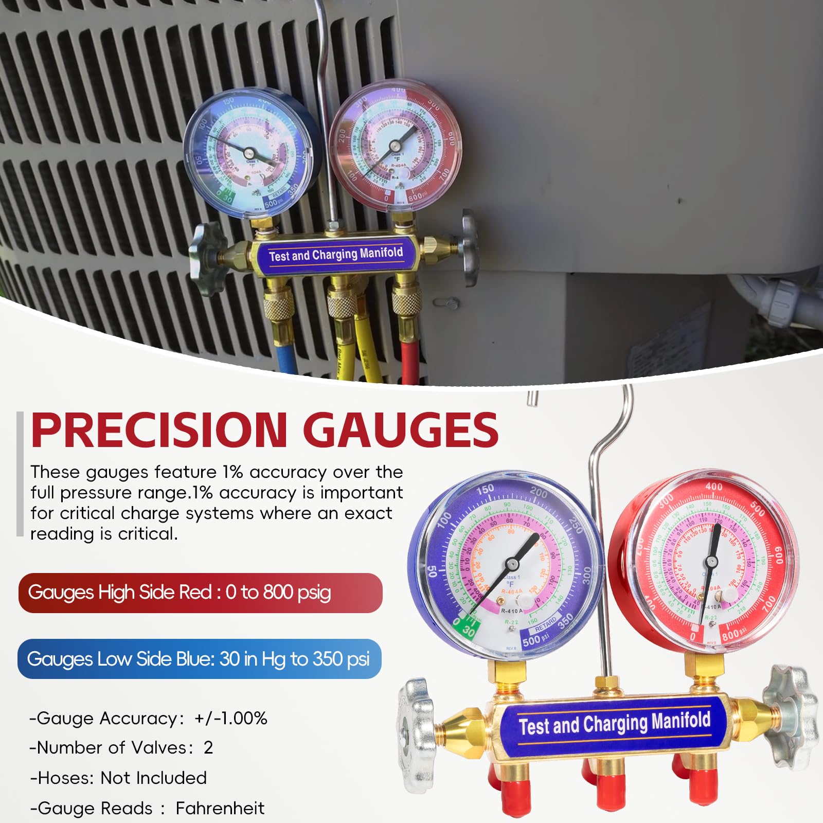 Heat Pump Charging Gauge