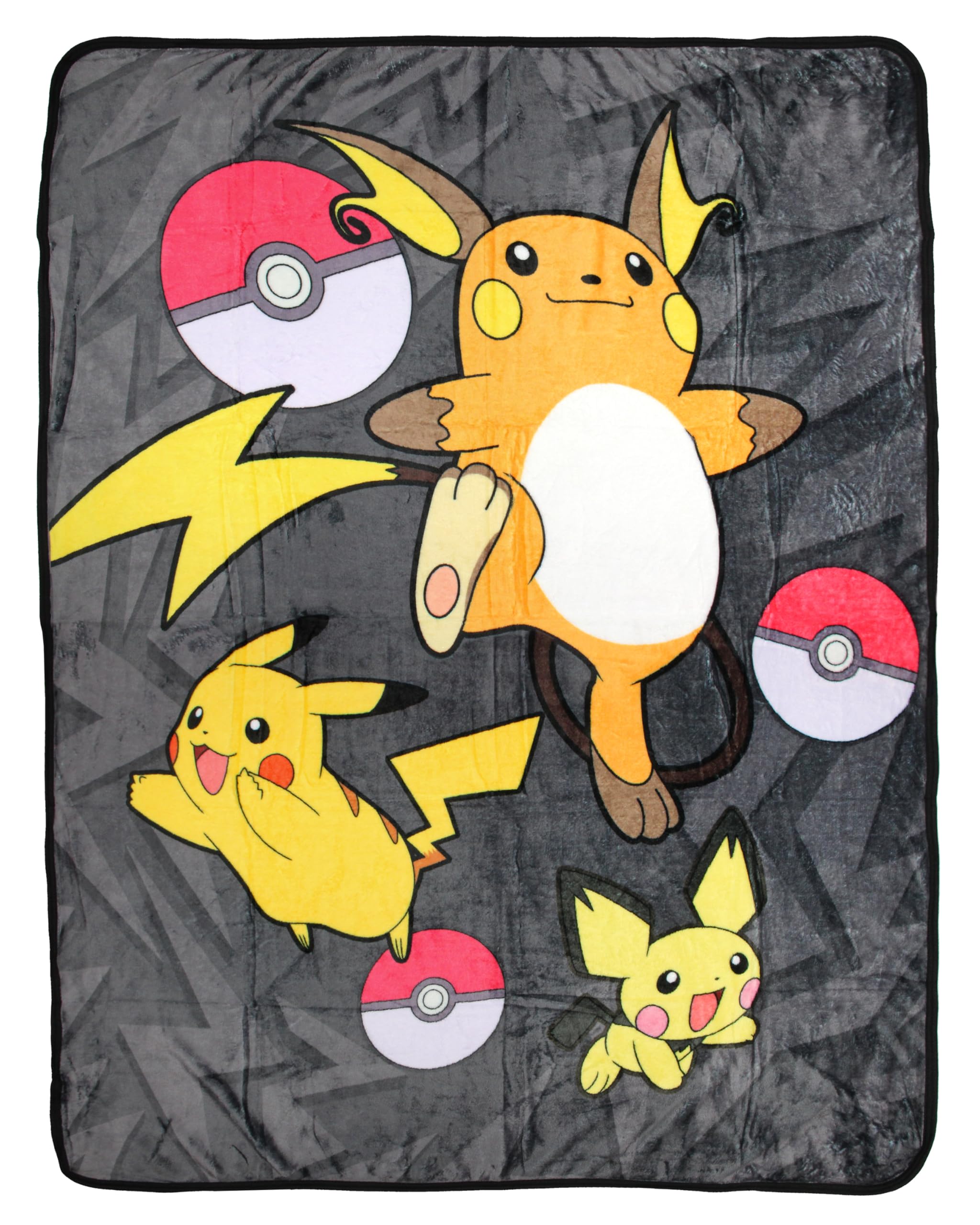 Amazon.com: Pokemon Pikachu Evolutions Pichu Raichu Poke Ball Throw ...