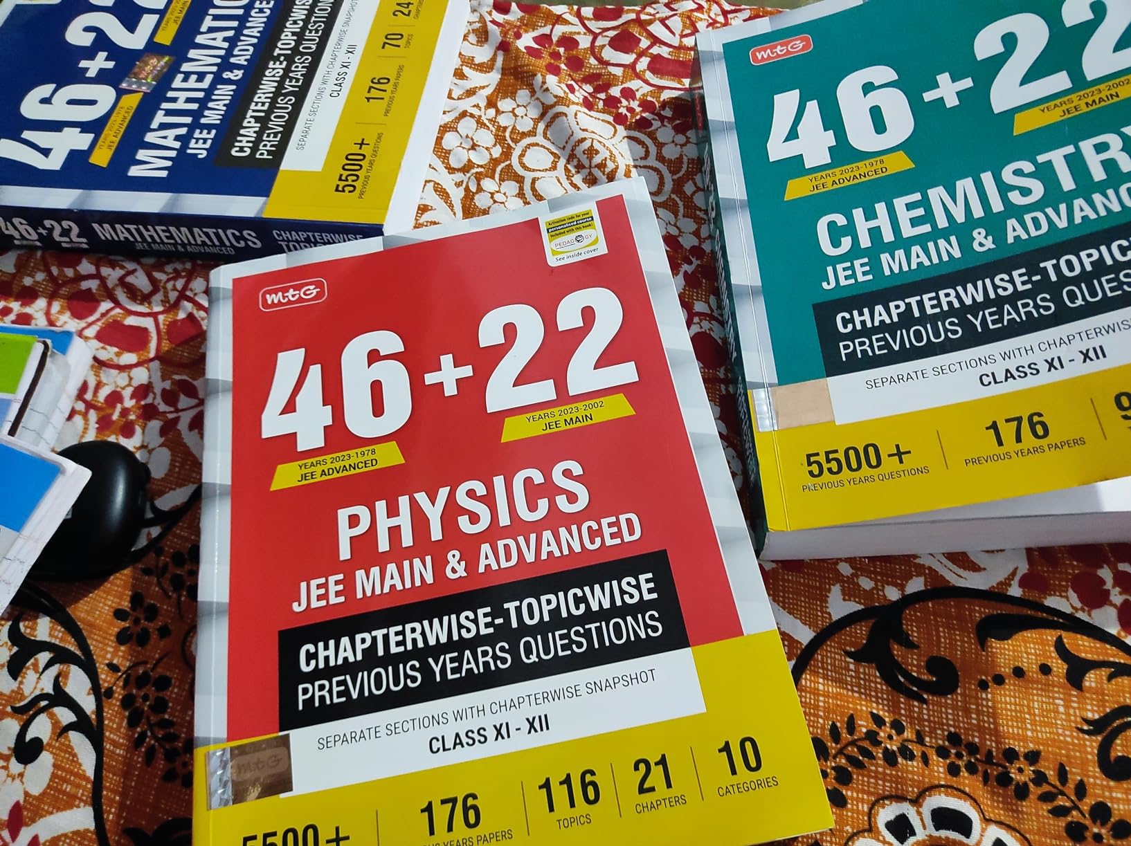 Buy MTG 46 + 22 Years JEE Main and IIT JEE Advanced Previous Years ...