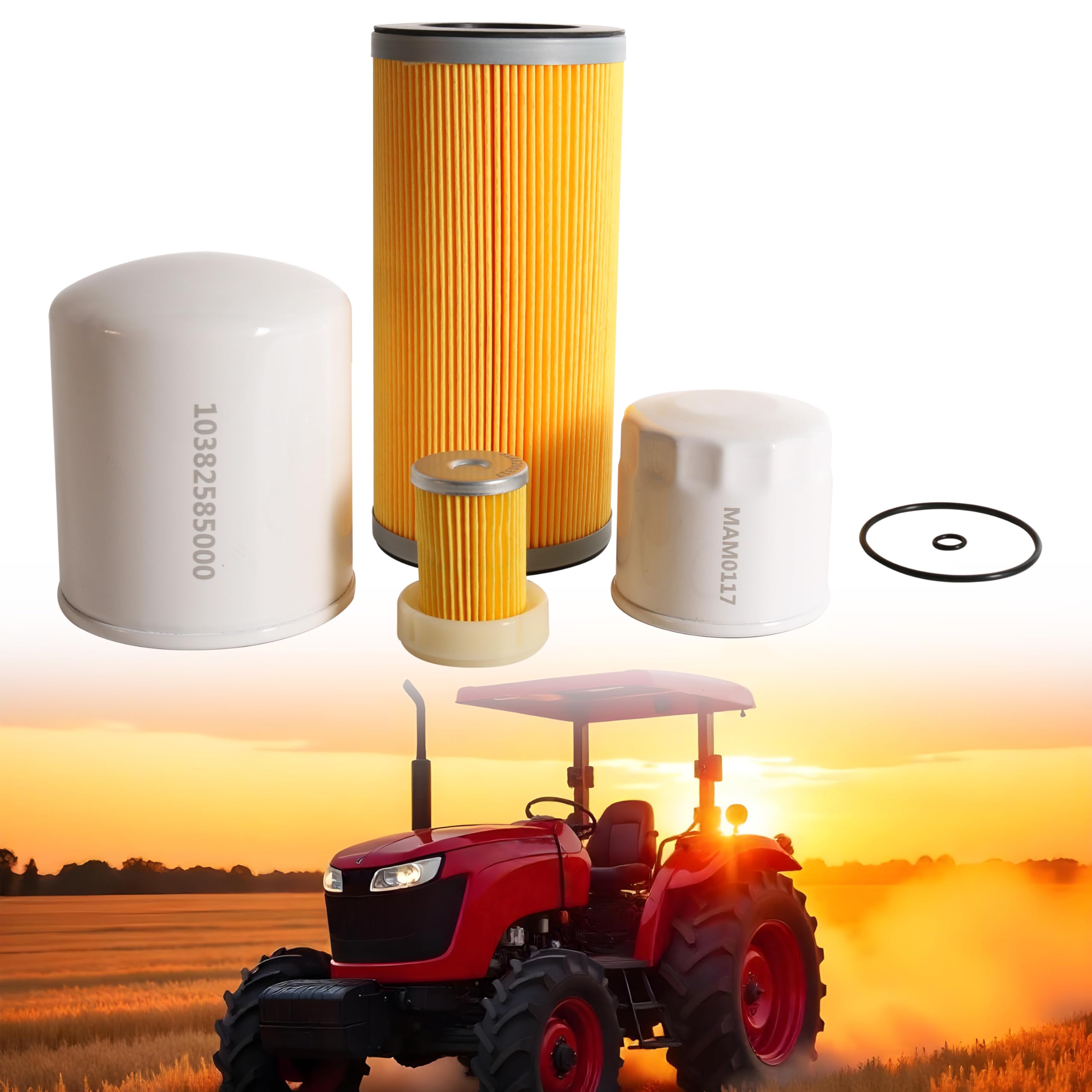 Amazon.com: Filter Kit for Mahindra 28XL Tractor with 1.3L Engine, Oil ...