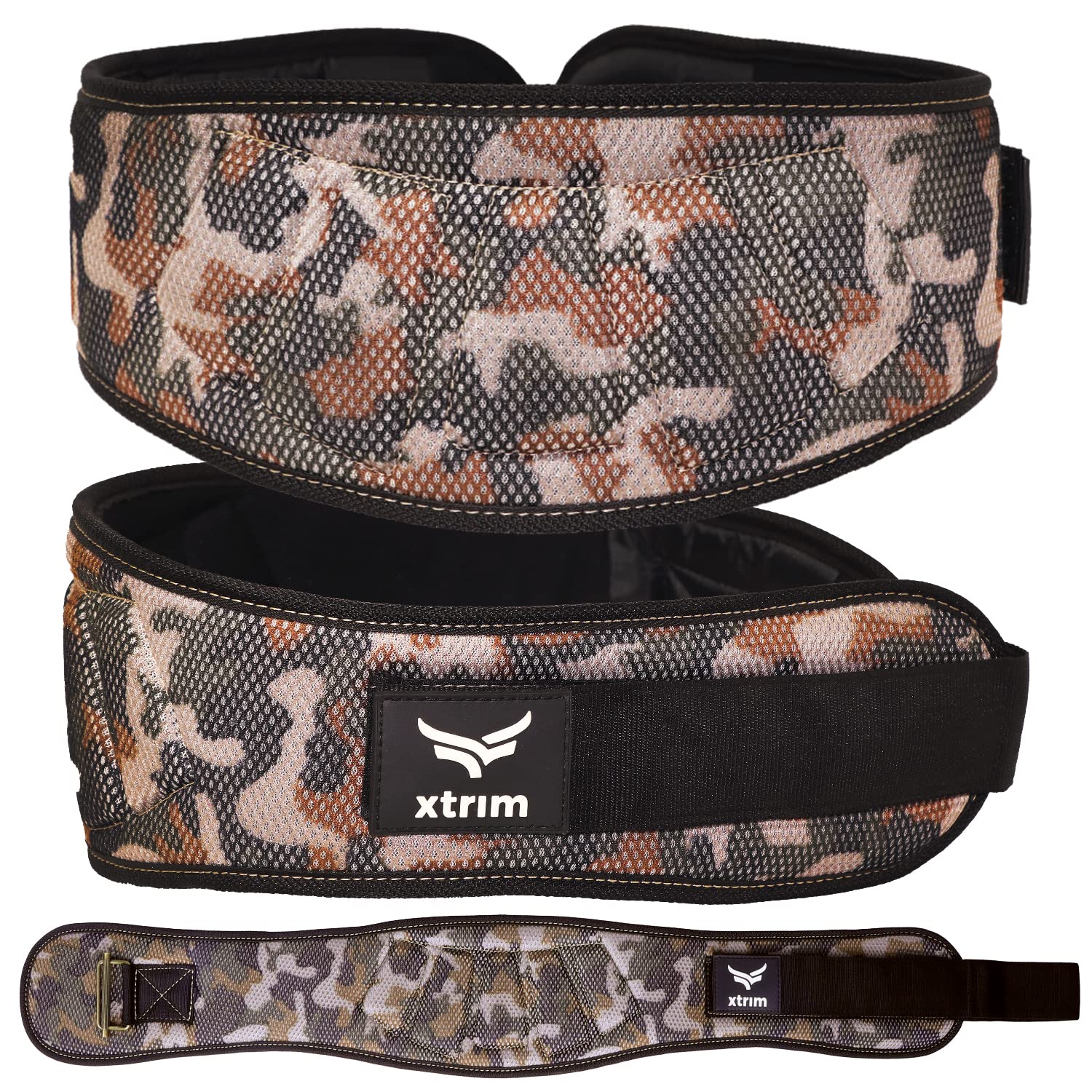 Buy XTRIM Sunray 6 Inches Unisex Weightlifting Gym Belt with Ultra ...