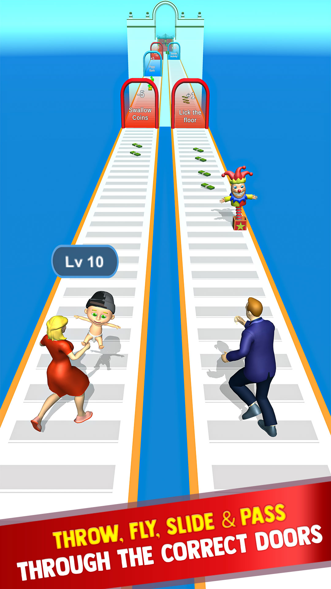 Parents Future Run: Baby Career Choice Race 3D Running Game - App on ...