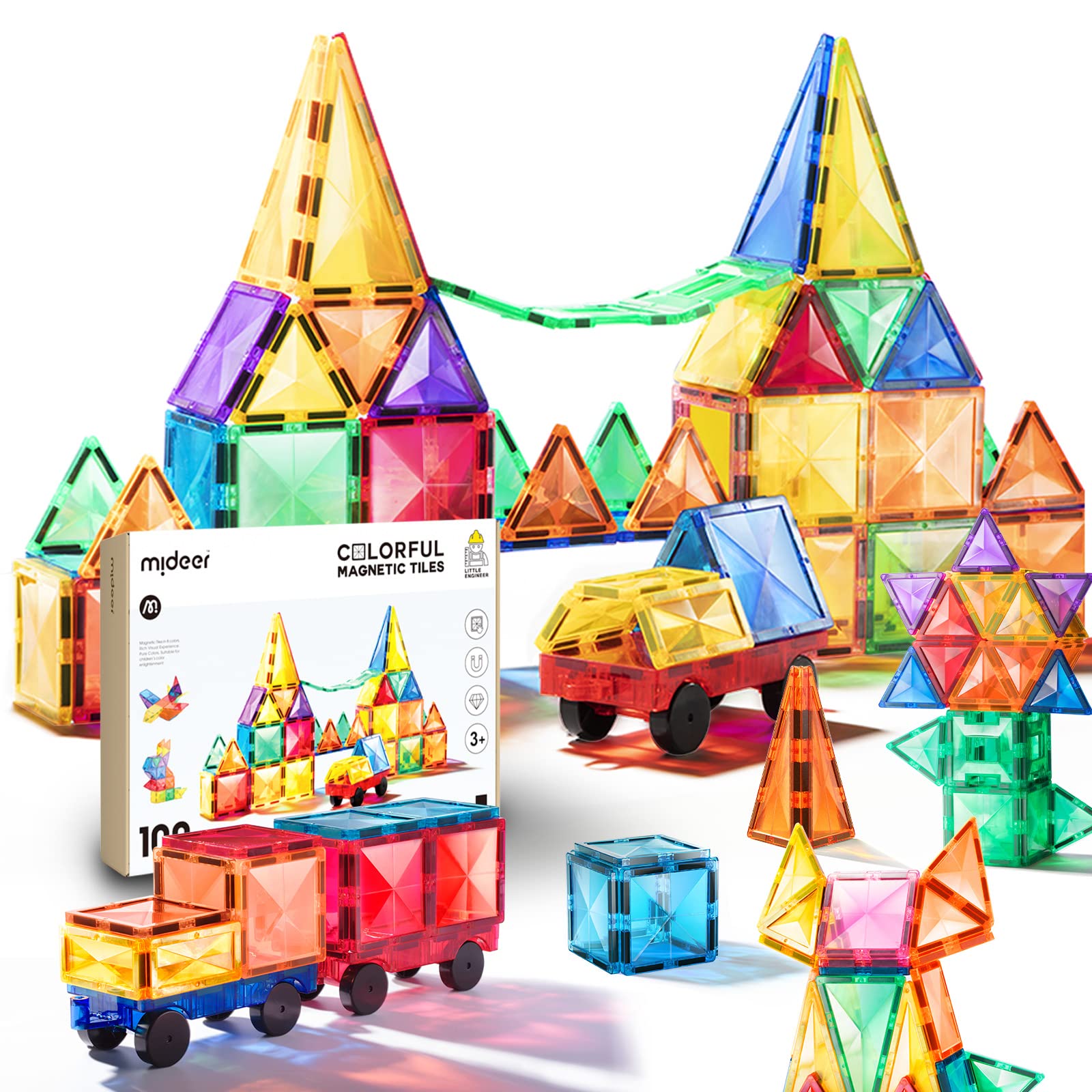 Buy MiDeer Magnetic Tiles 3D Magnetic Blocks For Kids Magnet Building Set Stacking Blocks buy-mideer-magnetic-tiles-3d-magnetic-blocks-for-kids-magnet-building-set-stacking-blocks