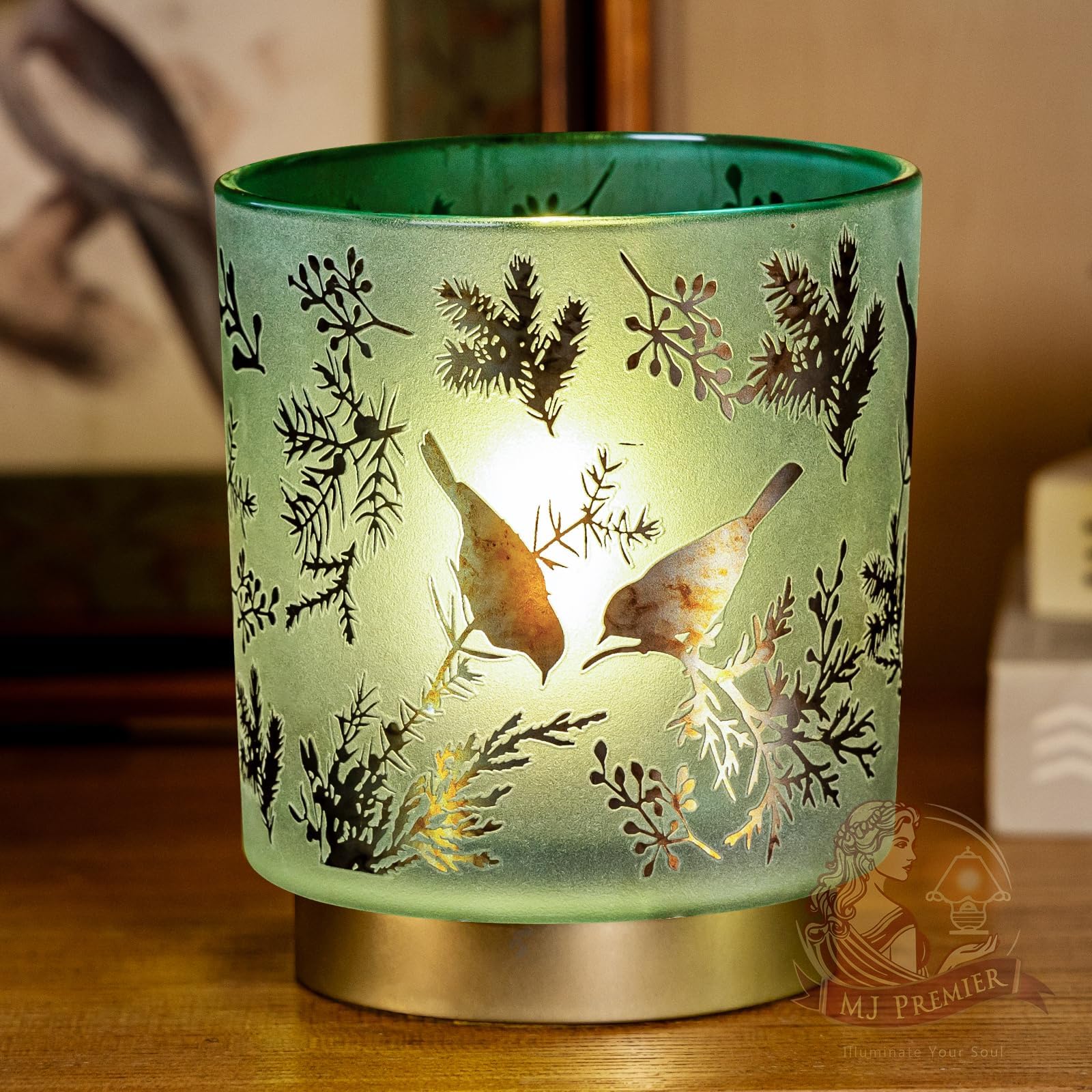 Glass Ball LED Night Lamp with Timer (6 Hour On/18 Hour Off ...