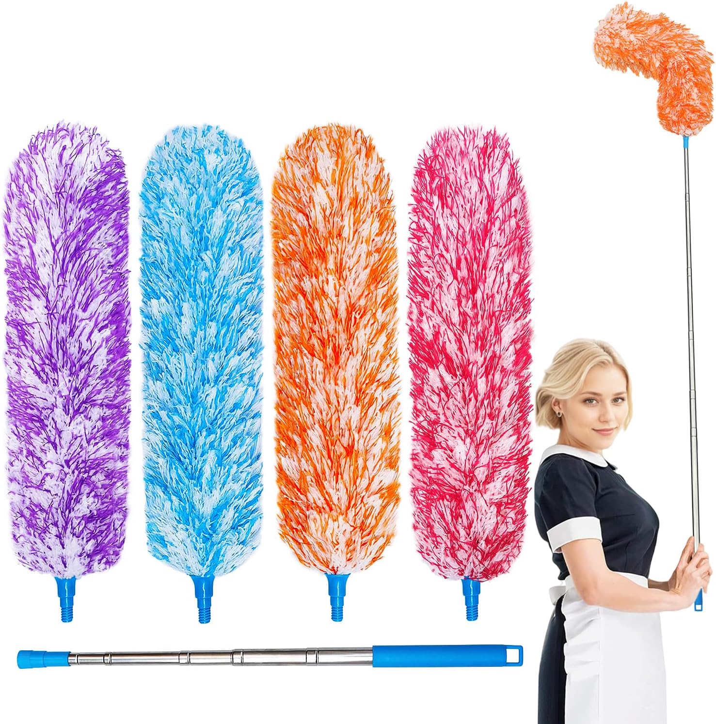 Amazon.com: Kitchen + Home Large Static Duster - 27" Inch Electrostatic ...