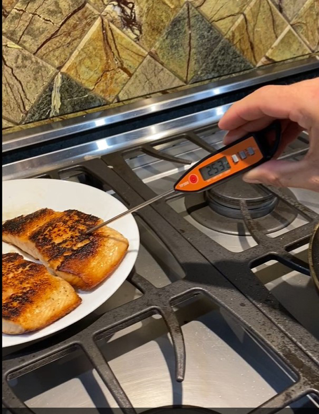 Watch TP300 Digital Probe Thermometer Instant Read with Backlight for ...