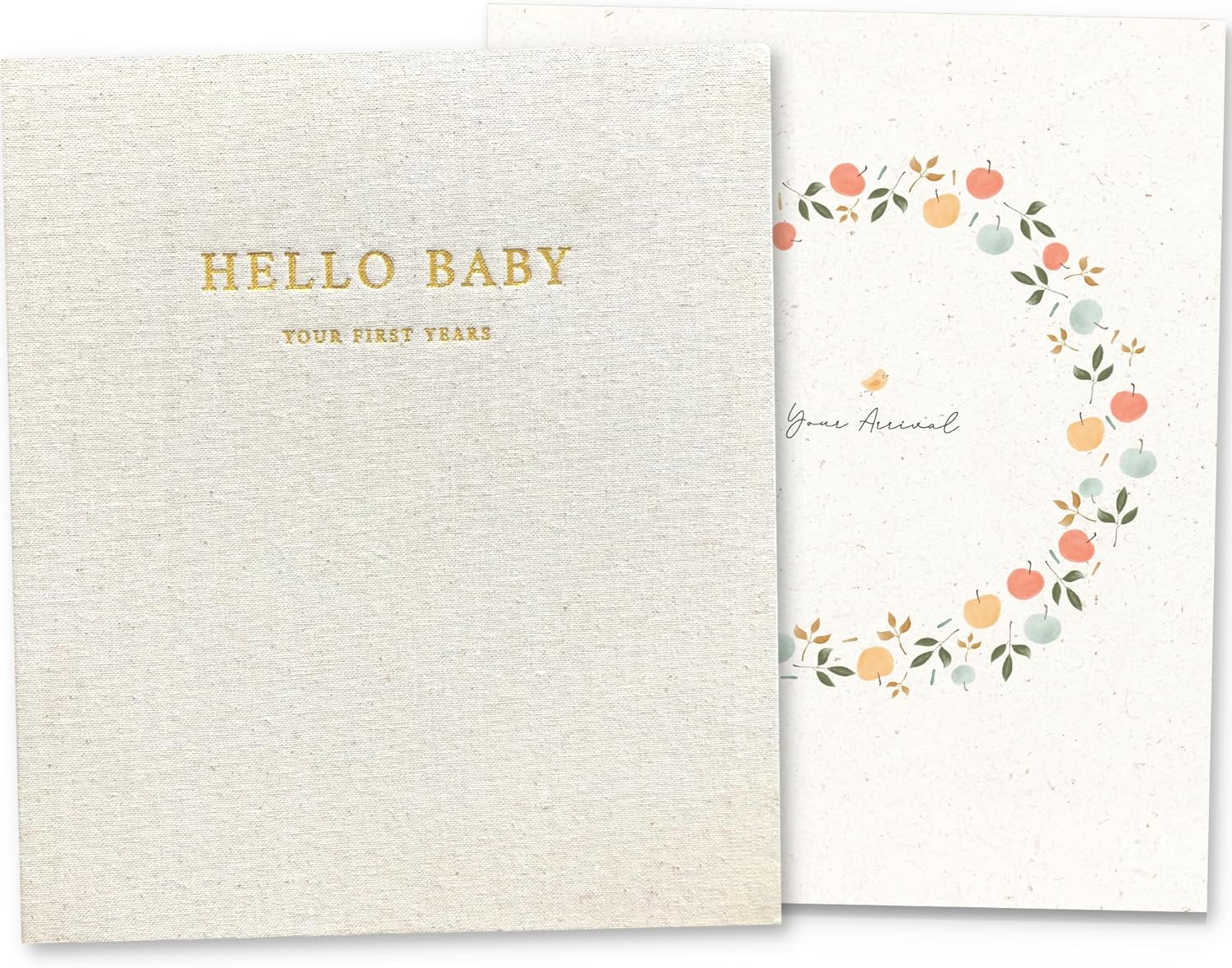 Amazon.com: Peachly Baby Memory Book | Baby Book First Year Baby Book ...