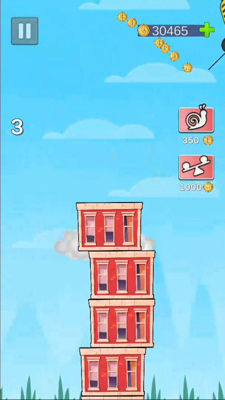 Skyscraper stack - Red Pieces - App on Amazon Appstore