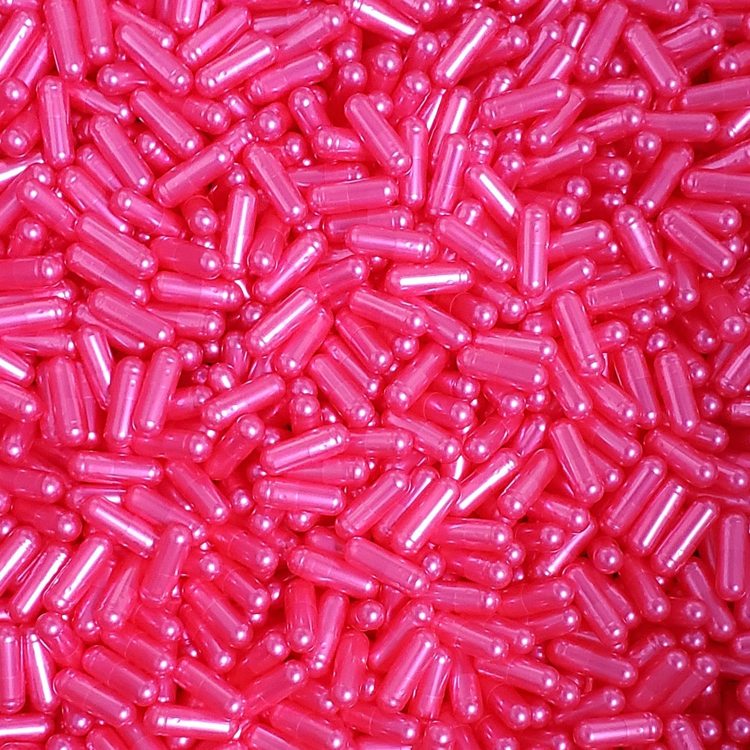Amazon.com: Empty Gelatin Capsules - Pearl Capsules - Pink - 80,000 ...