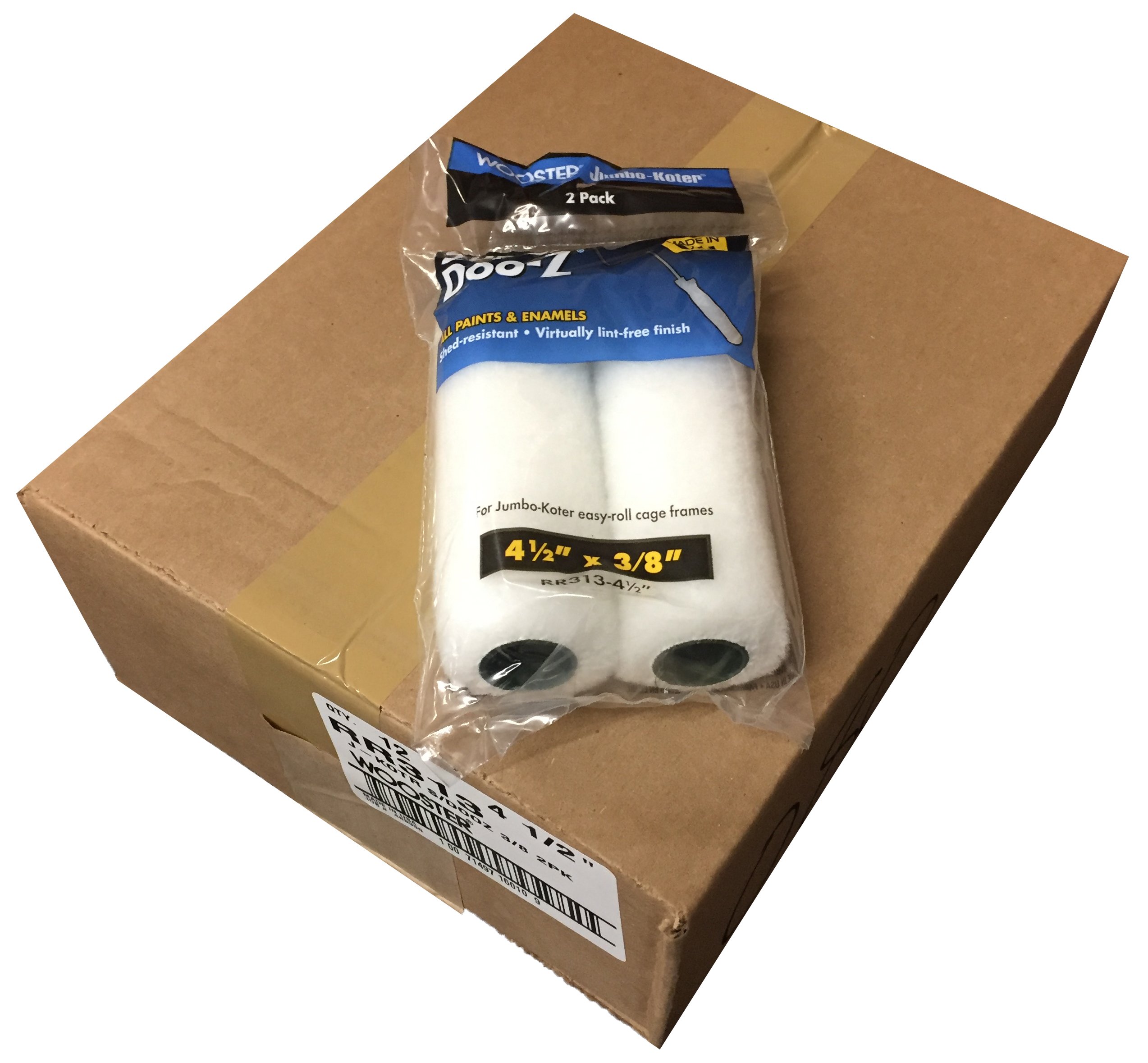Amazon.com: Wooster Brush RR313 4.5 inch Jumbo-Koter Super Doo-Z Roller ...